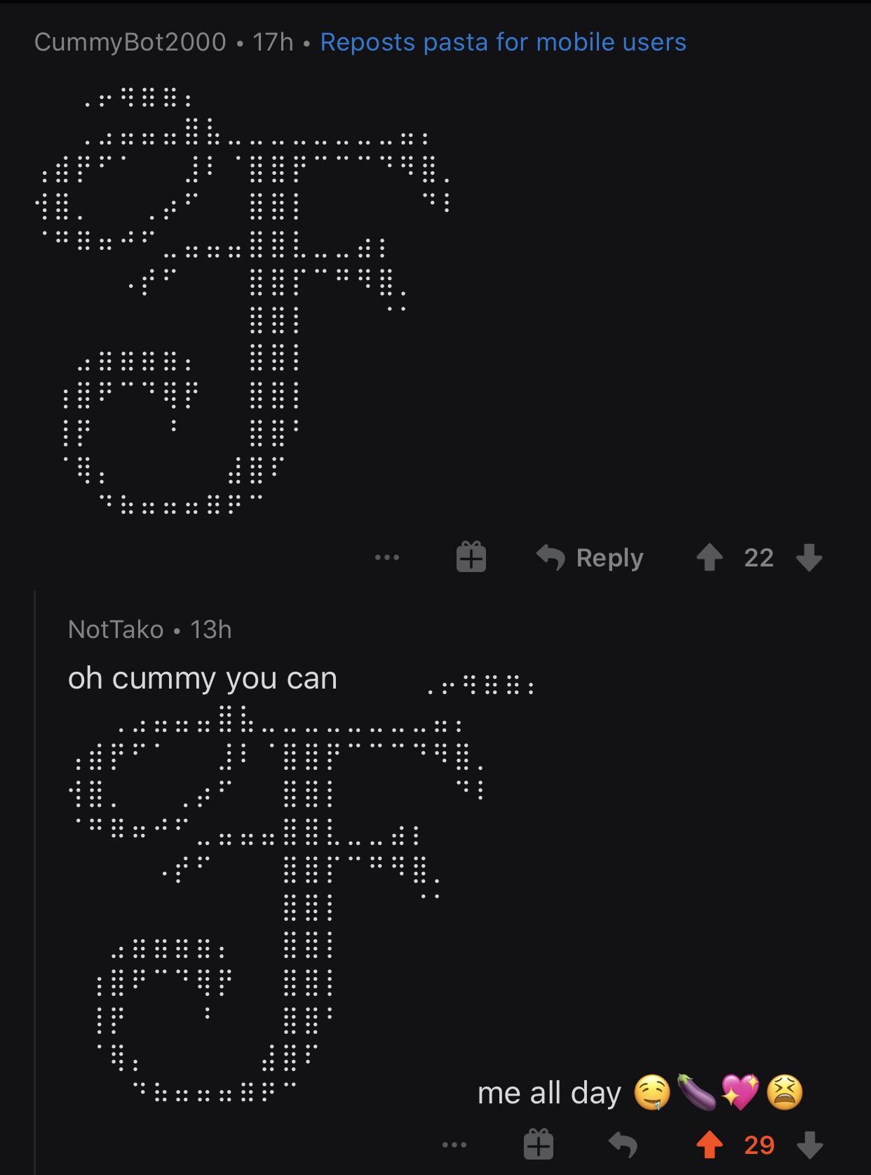 I’m super super sorry cummy! | Scrolller