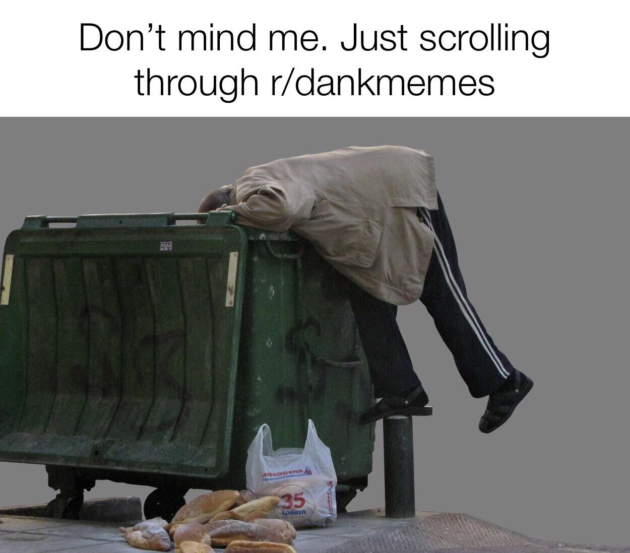 I’m the trash man. | Scrolller