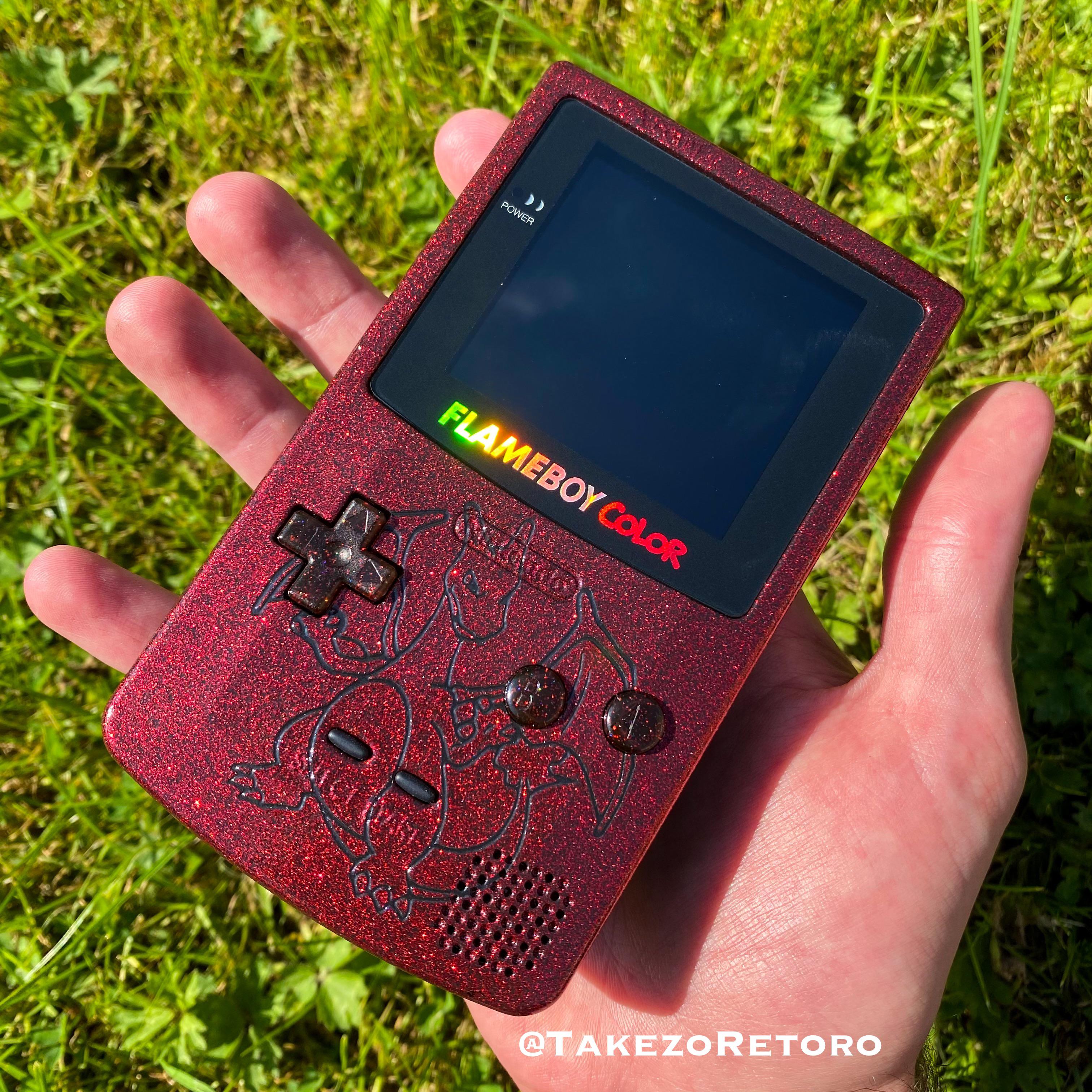I made a custom Charizard GameBoy 🔥 | Scrolller