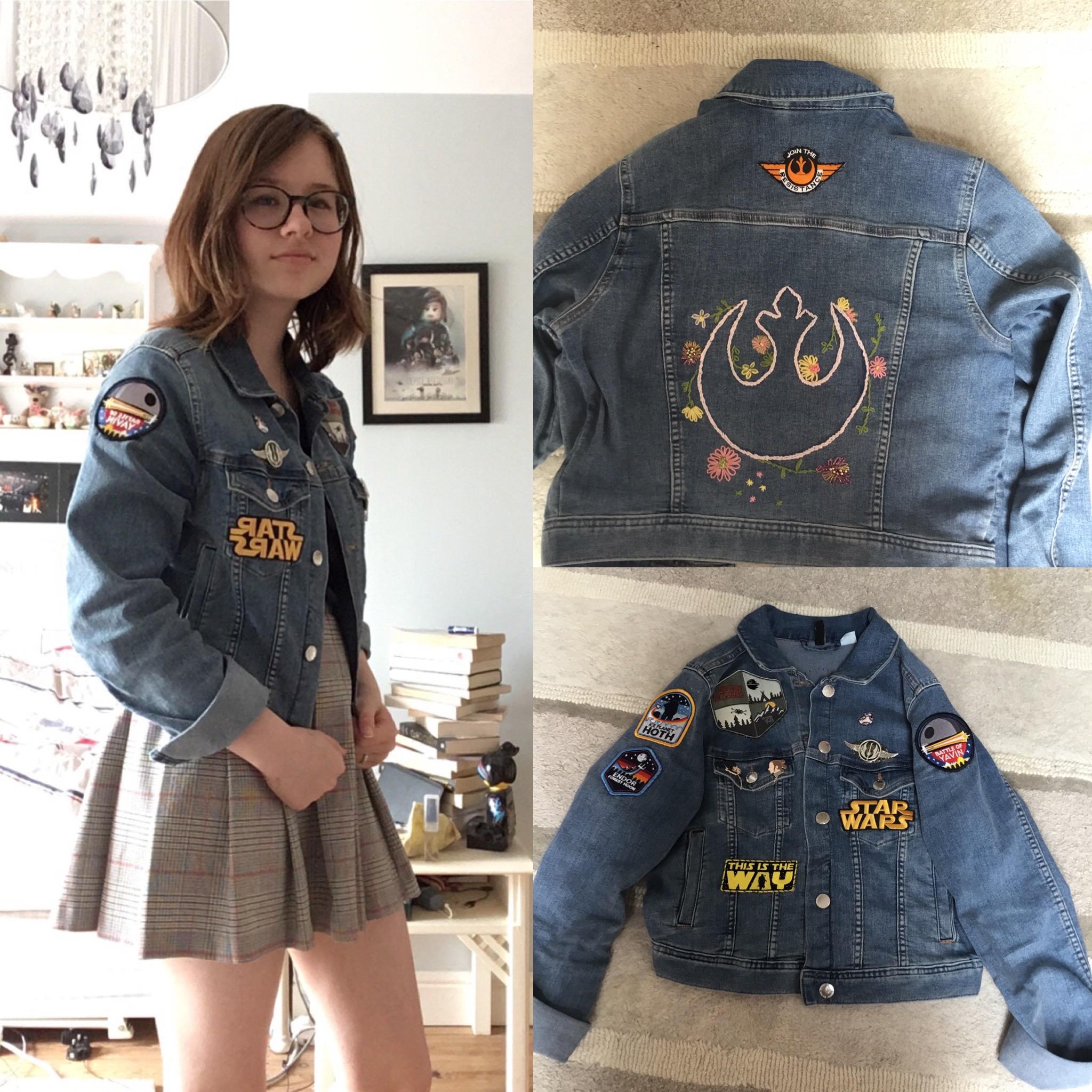 I made a custom denim jacket! | Scrolller
