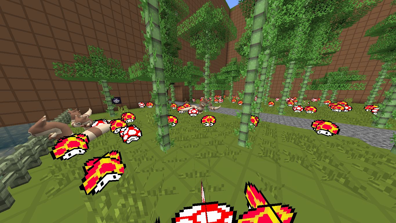 I made a Furret Forest in my Minecraft server. | Scrolller