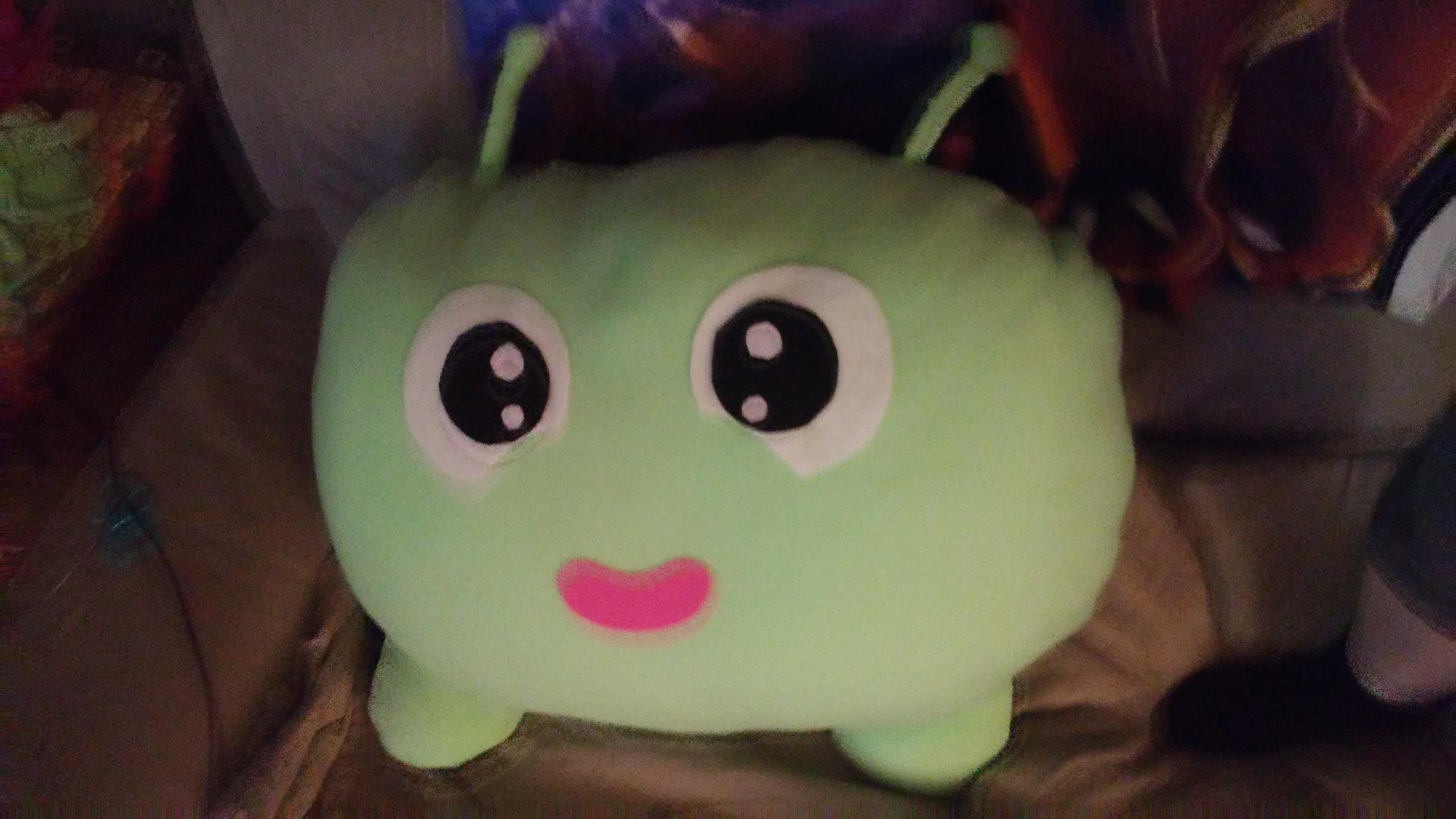 I made a giant Mooncake. Here he is chilling on my couch | Scrolller