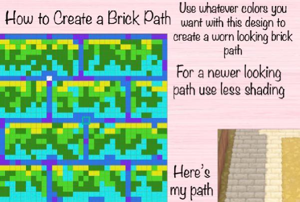 I made a guide on creating your own brick paths | Scrolller