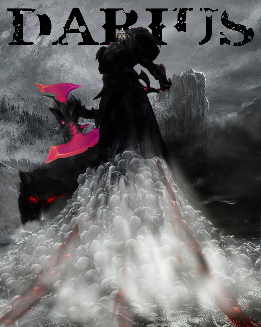 I made a poster for God King Darius | Scrolller