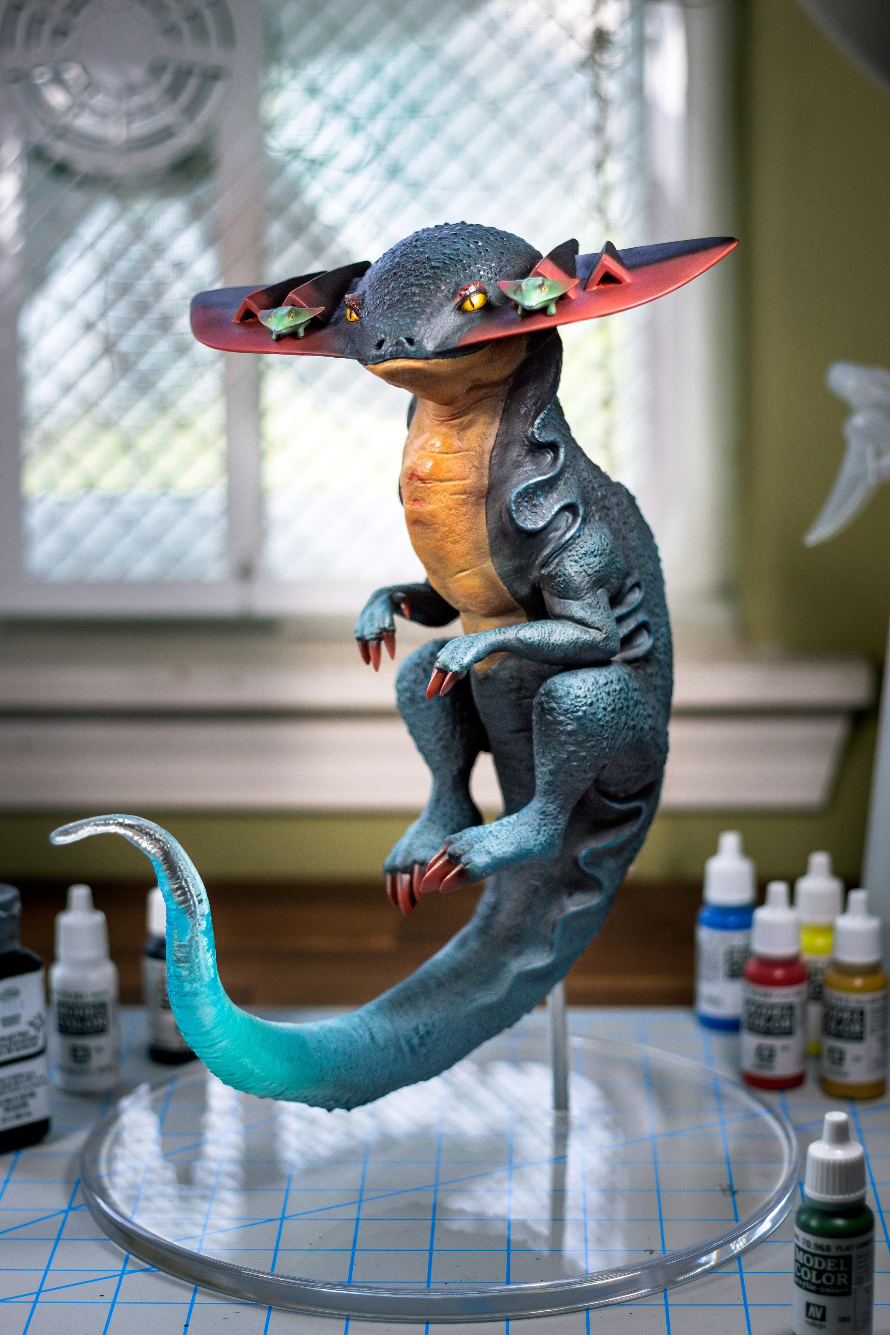 I made a realistic Dragapult sculpture! | Scrolller