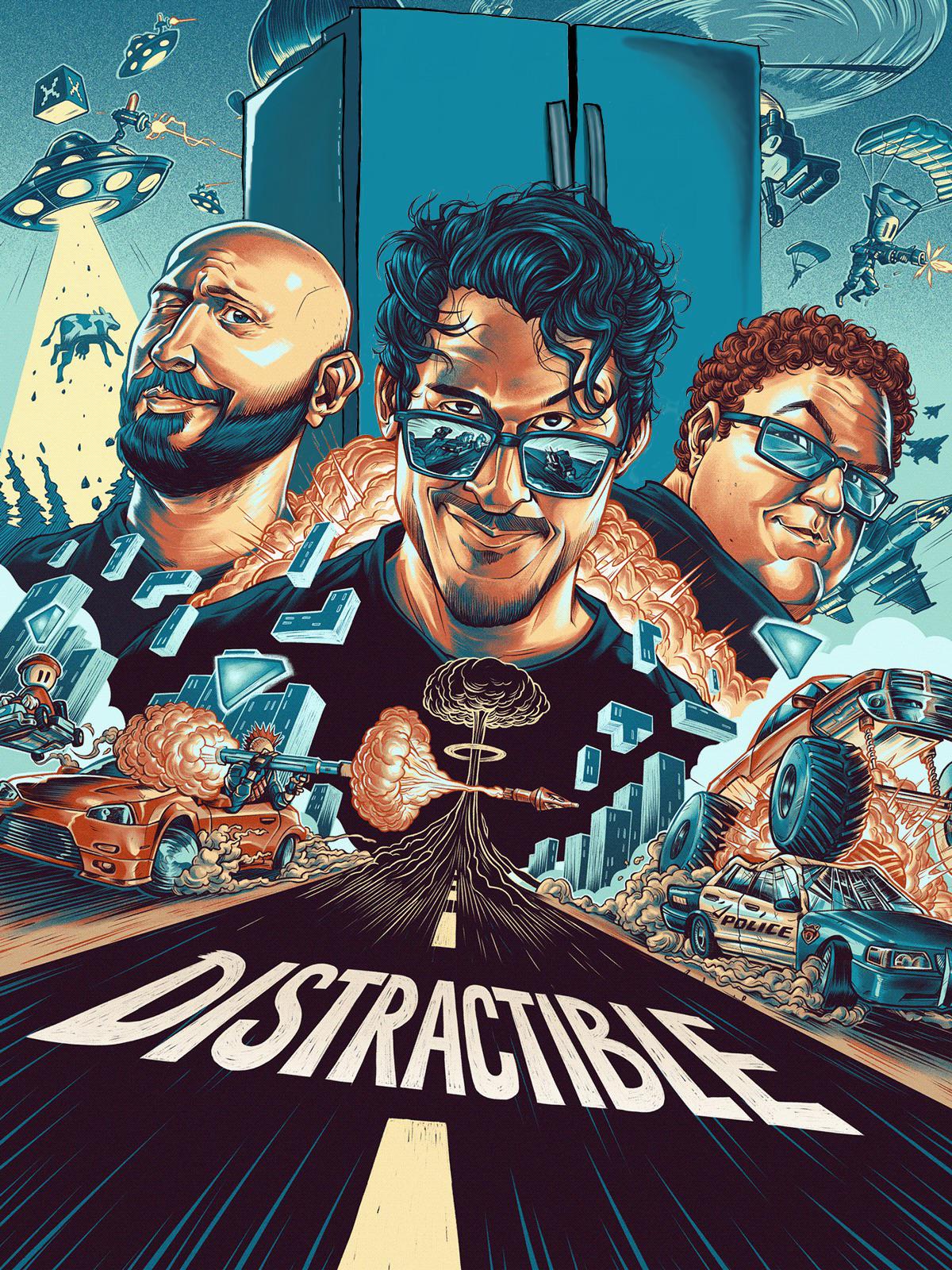 I made a revised version of Distractable’s cover art. | Scrolller