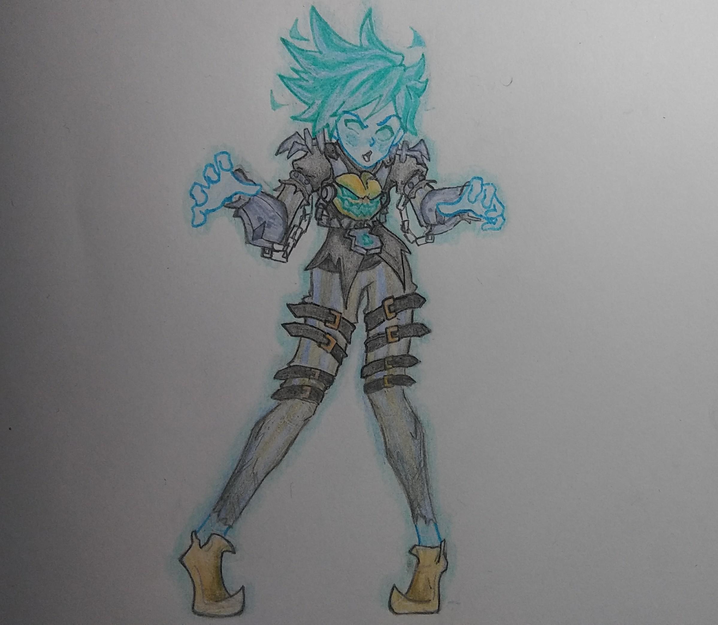 I made a spooky tracer drawing | Scrolller