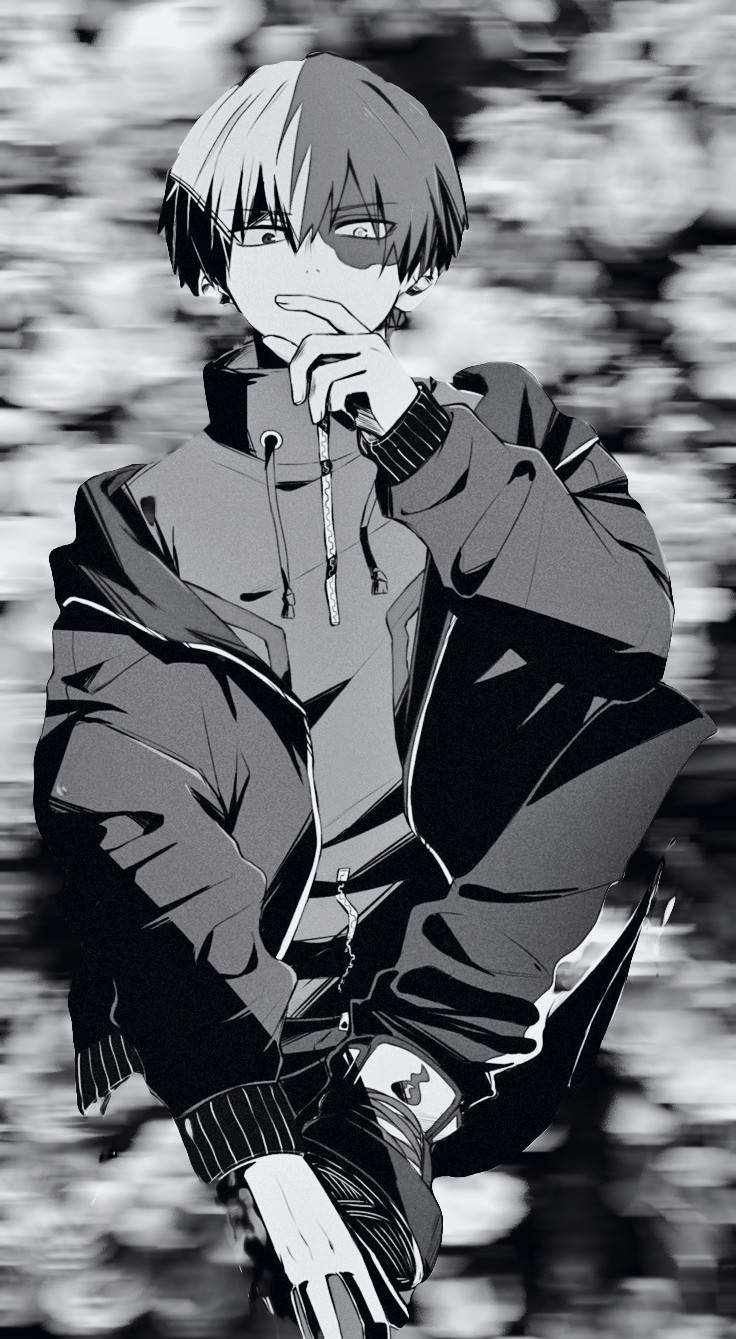 I made a todoroki wallpaper | Scrolller