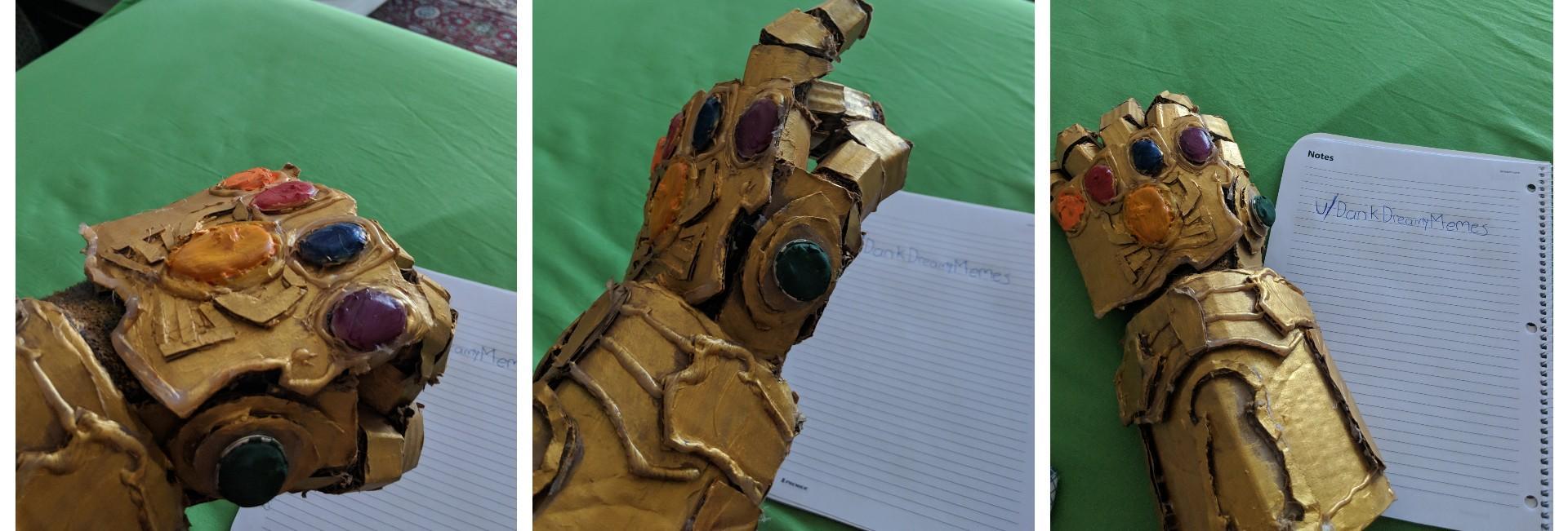 I made an Infinity Gauntlet | Scrolller
