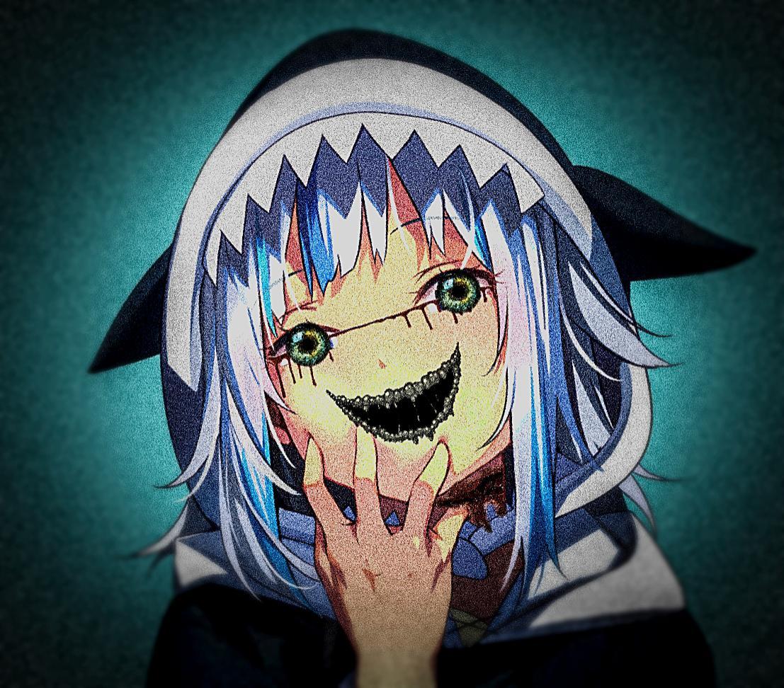 I made Cursed Gura, and I regret everything. | Scrolller