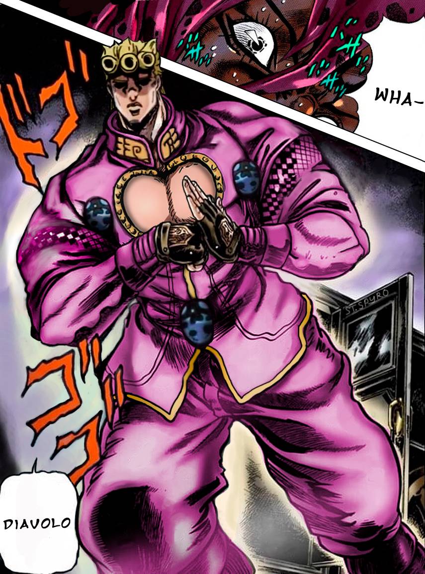 I made EXTRA BUFF Giorno from final episode | Scrolller