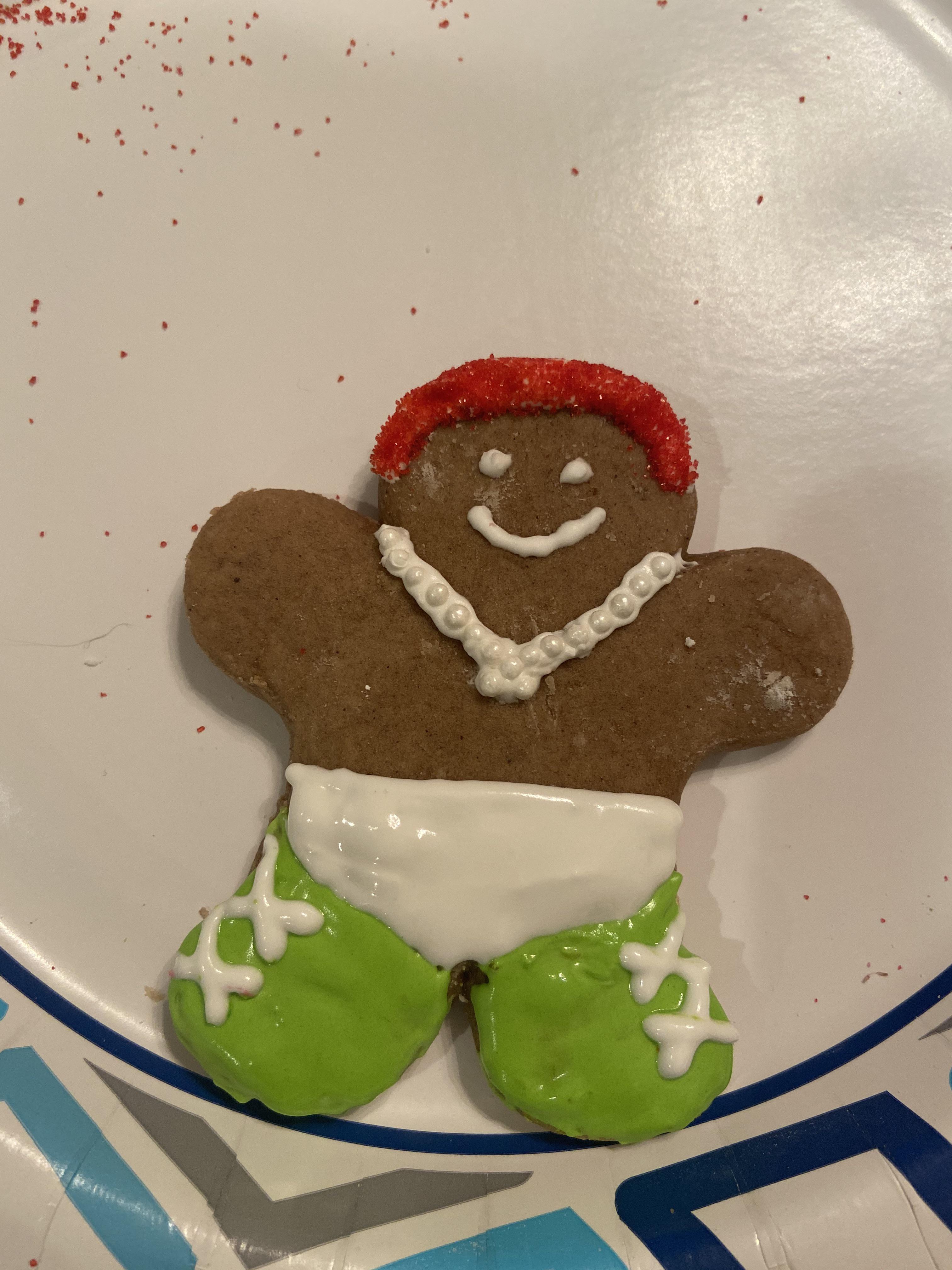 I made gingerbread cookie mario judah | Scrolller