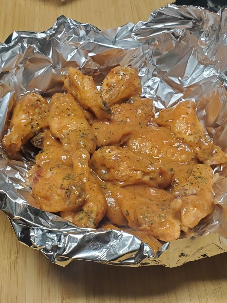 I made mango habanero chicken wings | Scrolller