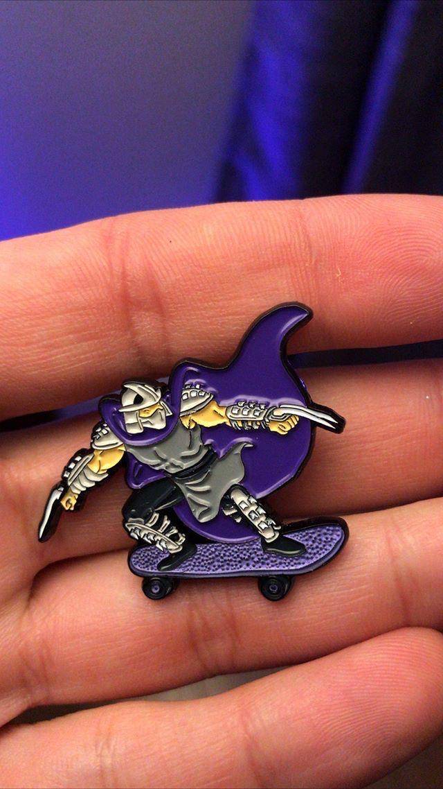 I made my first TMNT Shredder Pin | Scrolller