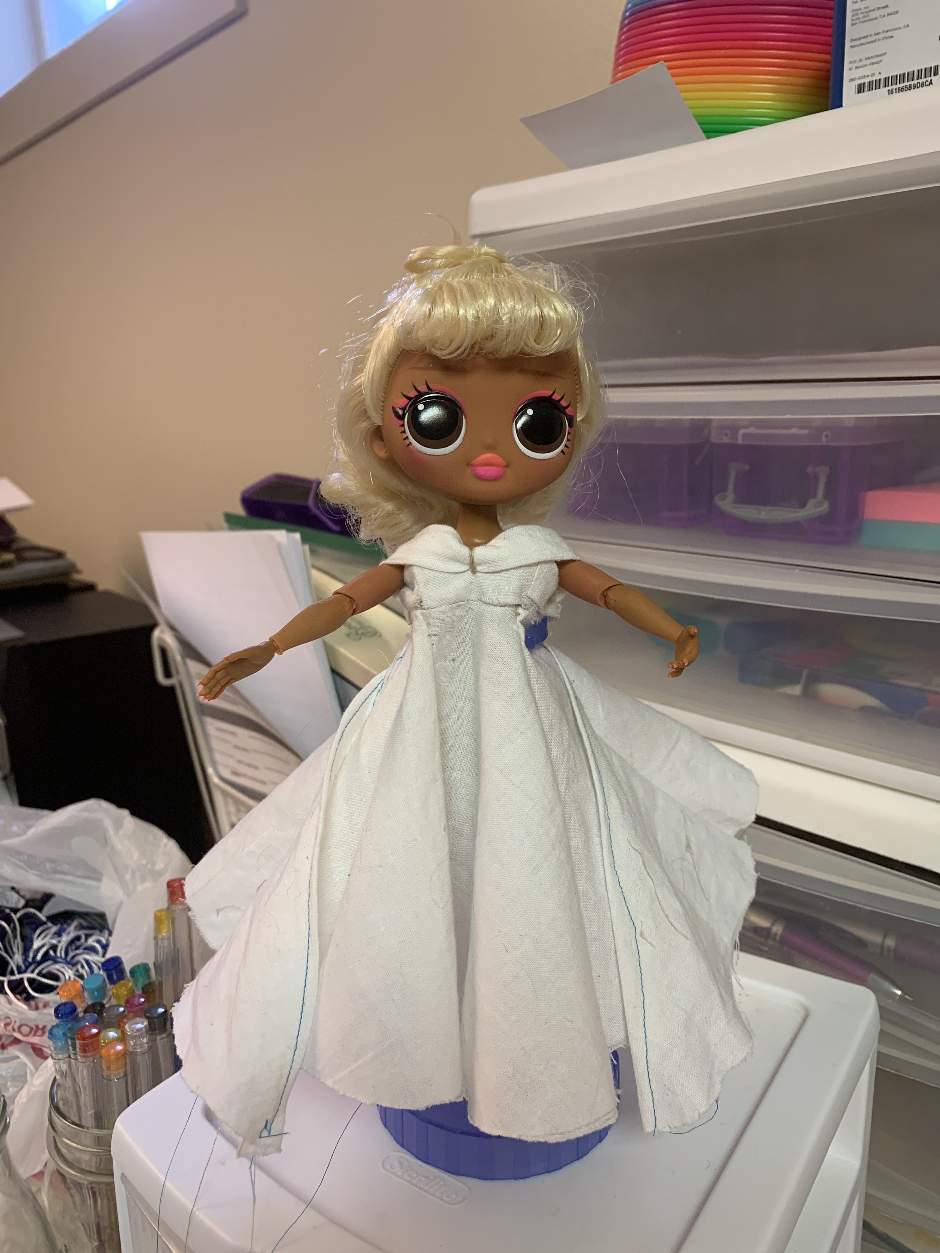 I made some adjustments, namely to the neck and skirt, but I’m ready to start the final dress ...