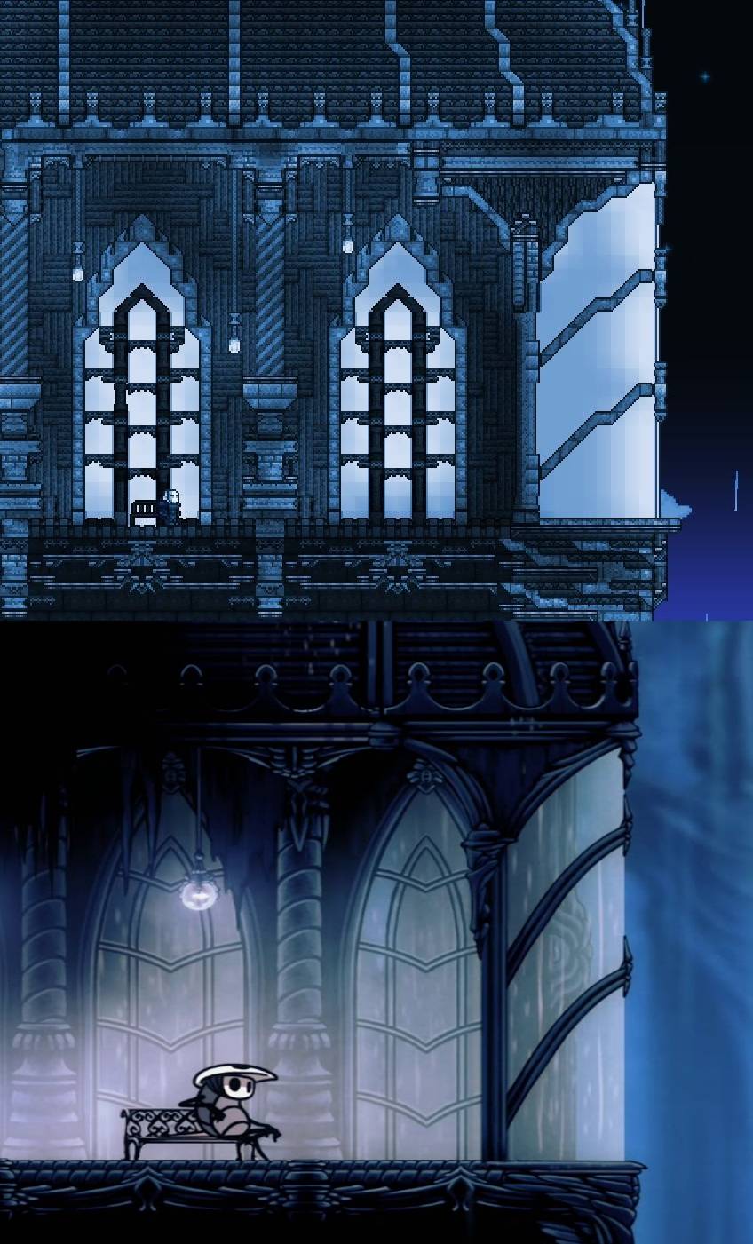 I made the City of Tears bench in Terraria | Scrolller