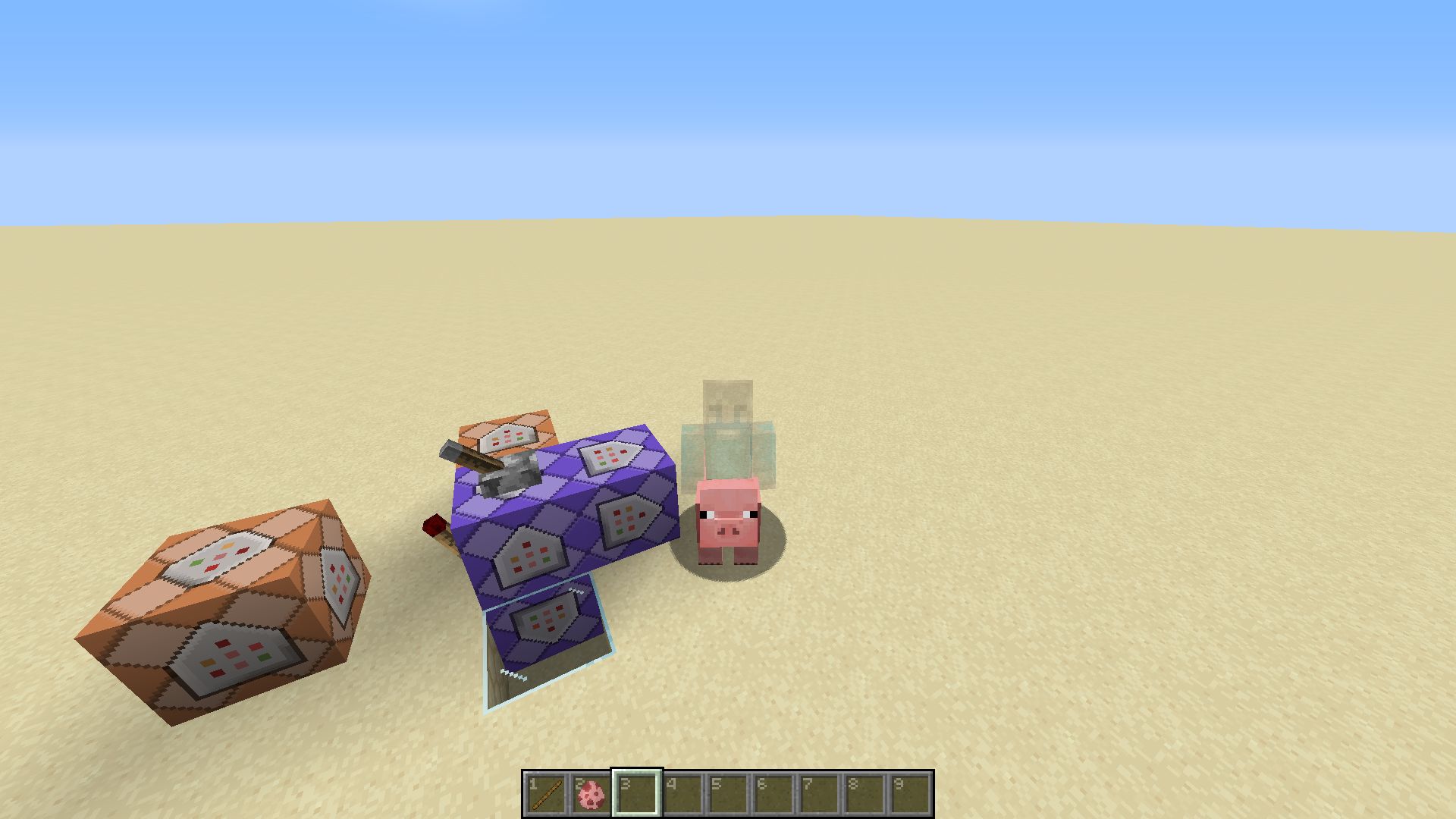 I made the series of command blocks that allow me to posses mobs | Scrolller