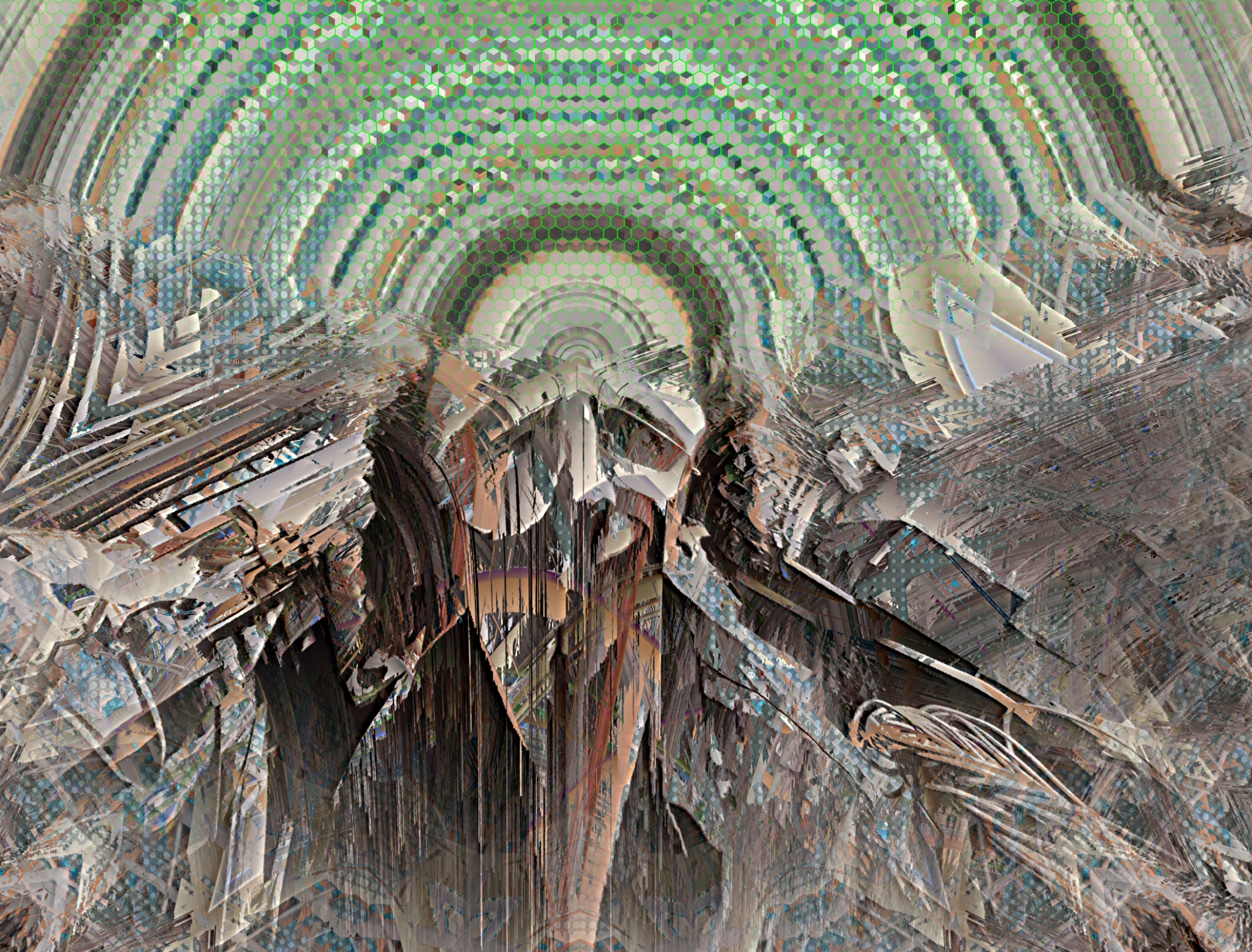 I made this digital art inspired by my first time mixing LSD and DMT | Scrolller