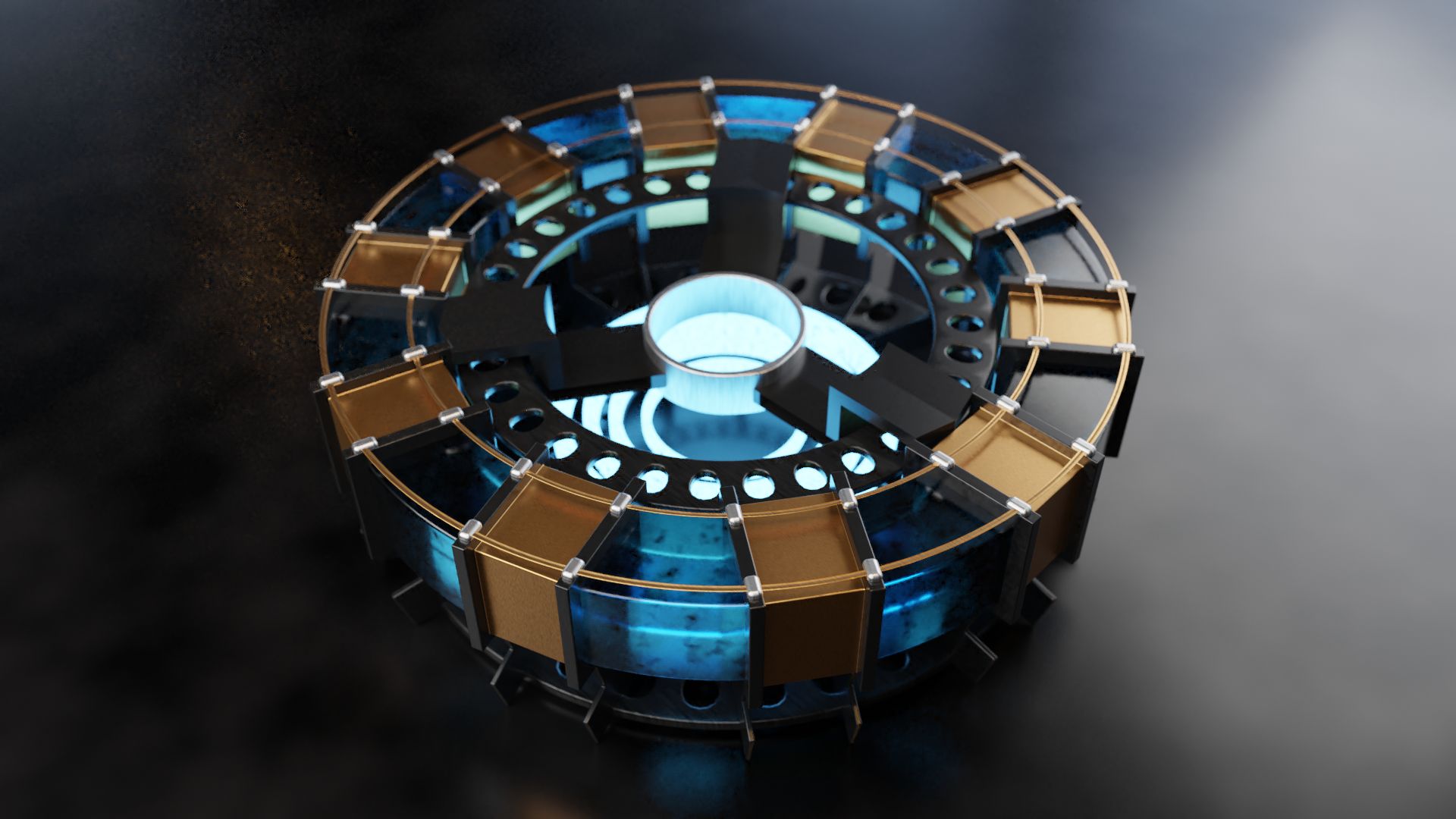 I made this from a tutorial Arc reactor | Scrolller