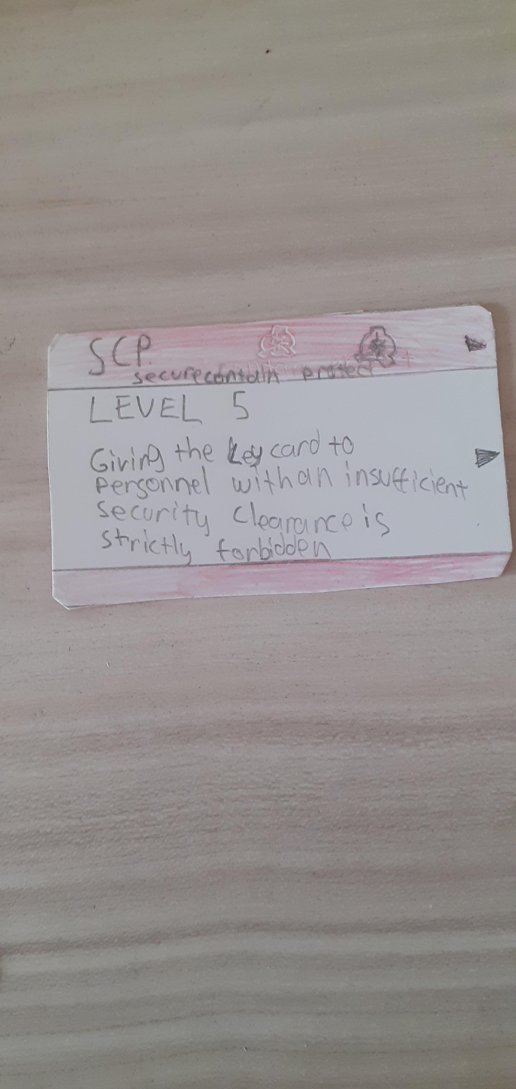 I make a level 5 card | Scrolller