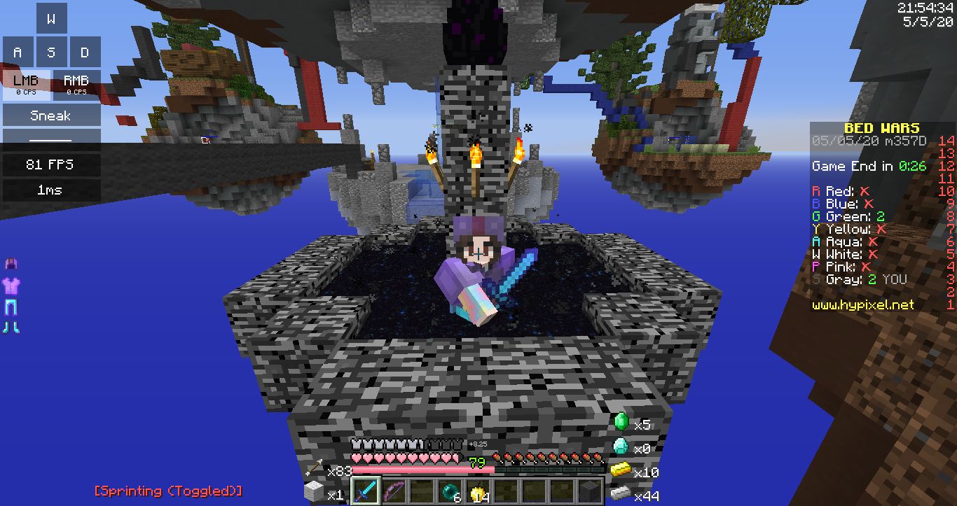 I managed to spawn an end portal in Bed Wars | Scrolller