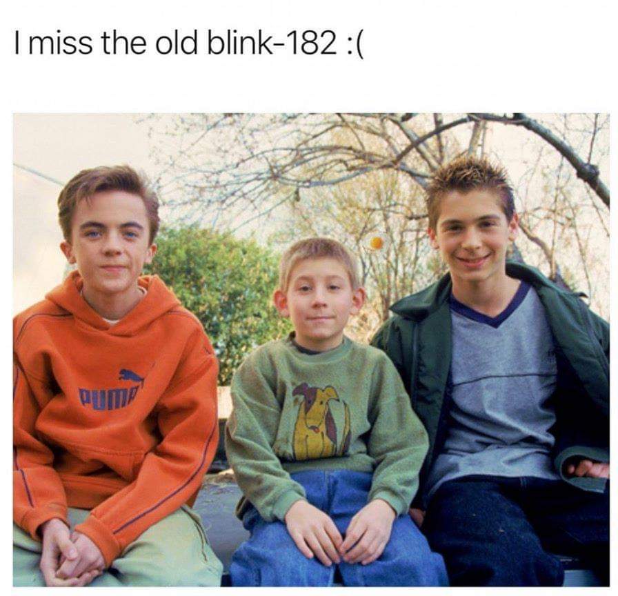 I miss the old blink 182 | Scrolller