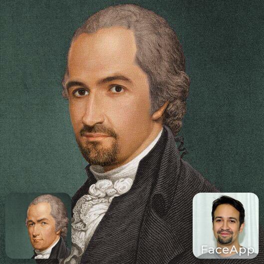 I morphed Alexander Hamilton and Lin-Manuel Miranda together | Scrolller