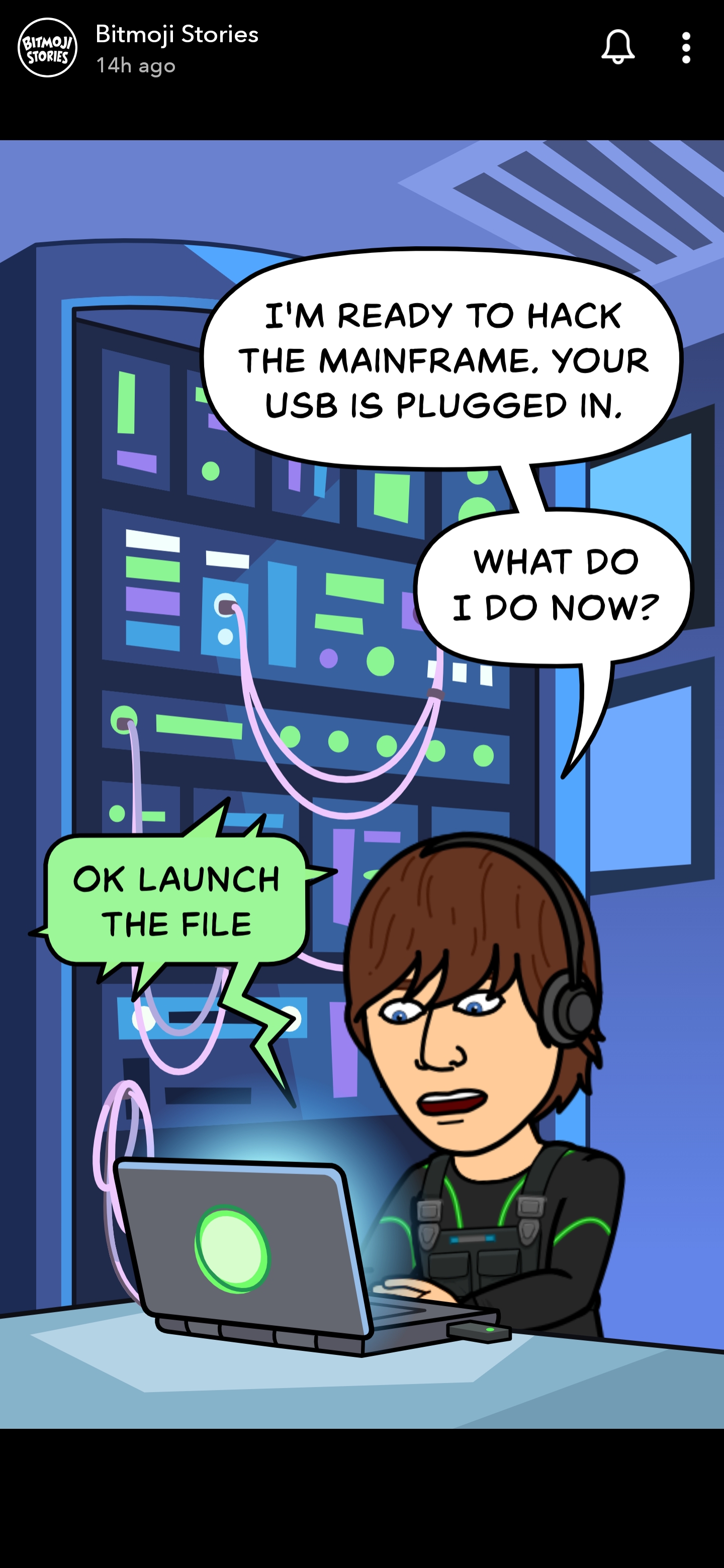 I never thought my opinions on Bitmoji Stories could be *even lower*, but here we are. | Scrolller