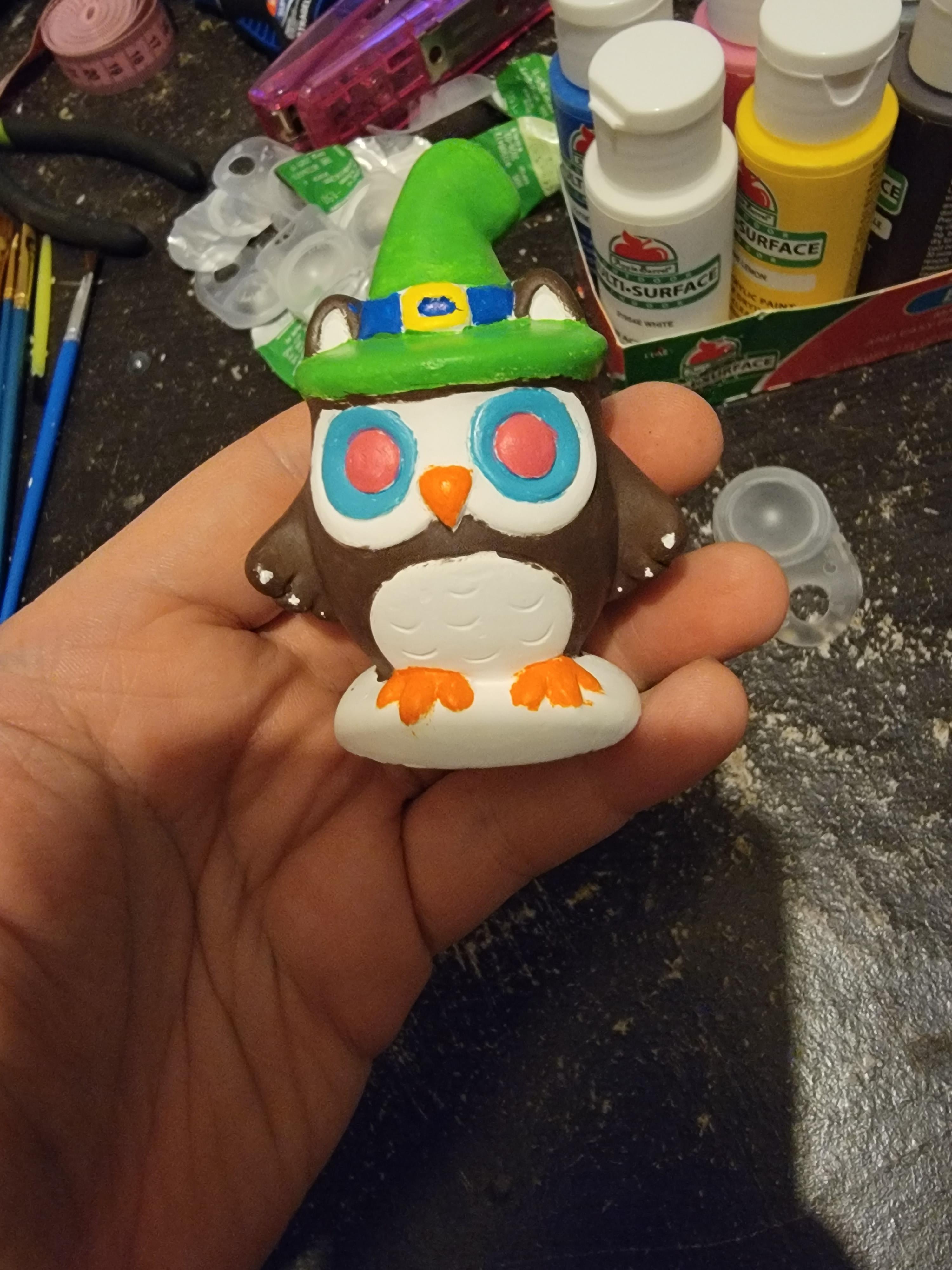I painted an owl | Scrolller