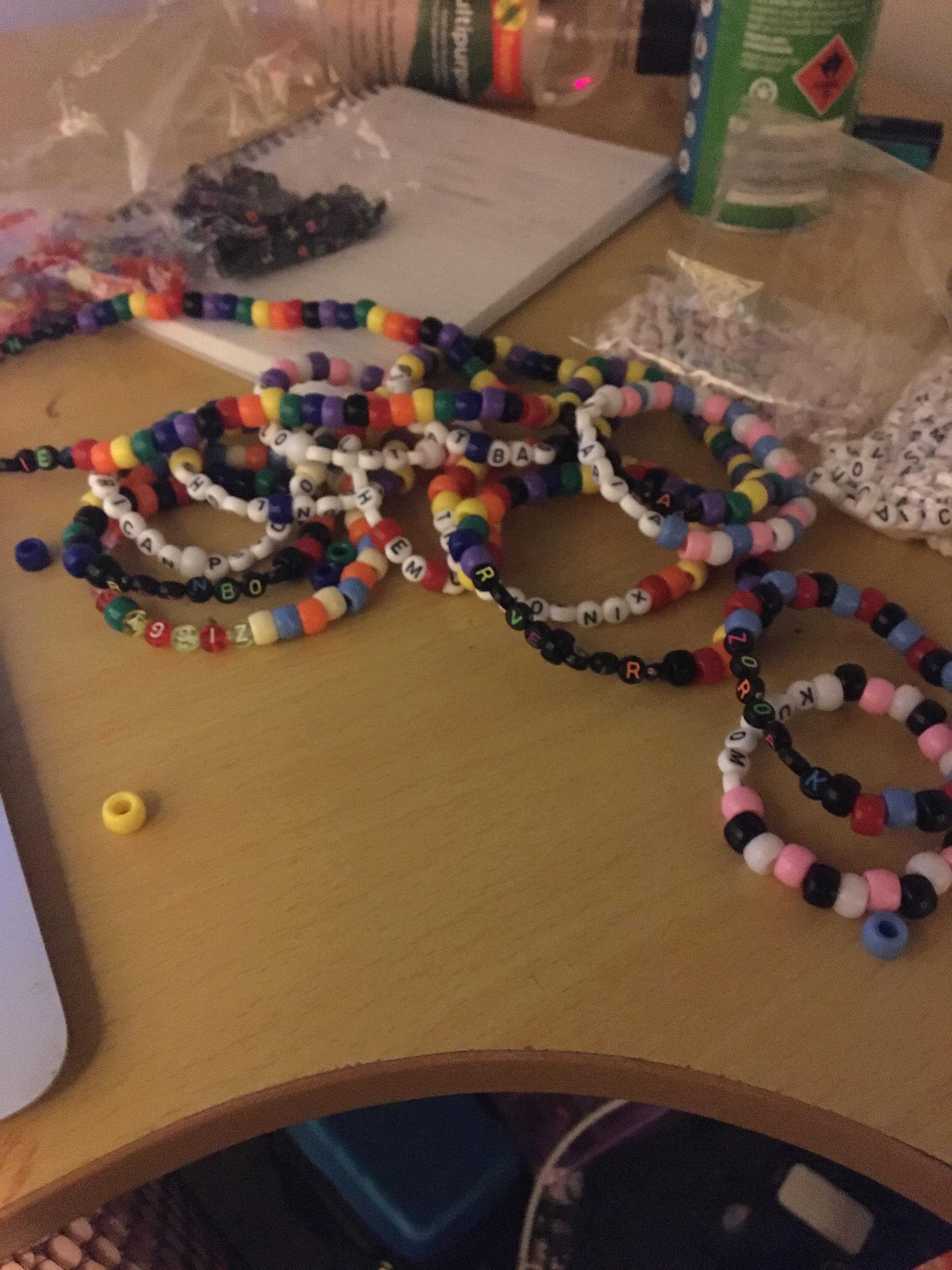 I recently got into kandi making on Monday, this is what I’ve made so far | Scrolller