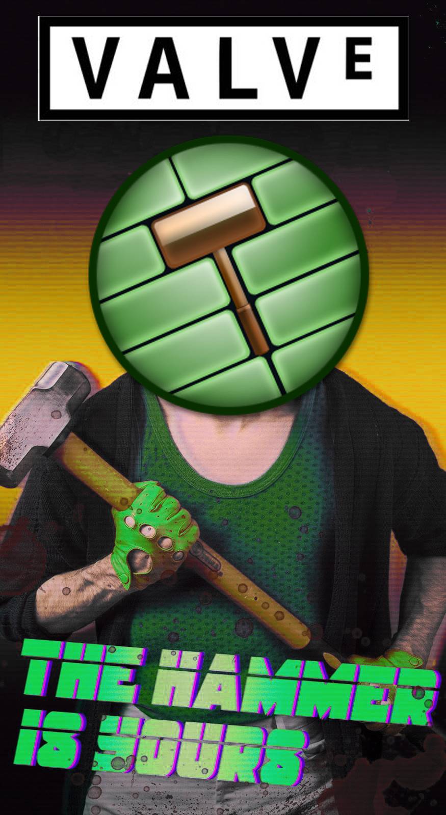 I saw "The Hammer" player character teaser poster from Hotline Miami 2, and I couldn't resist ...