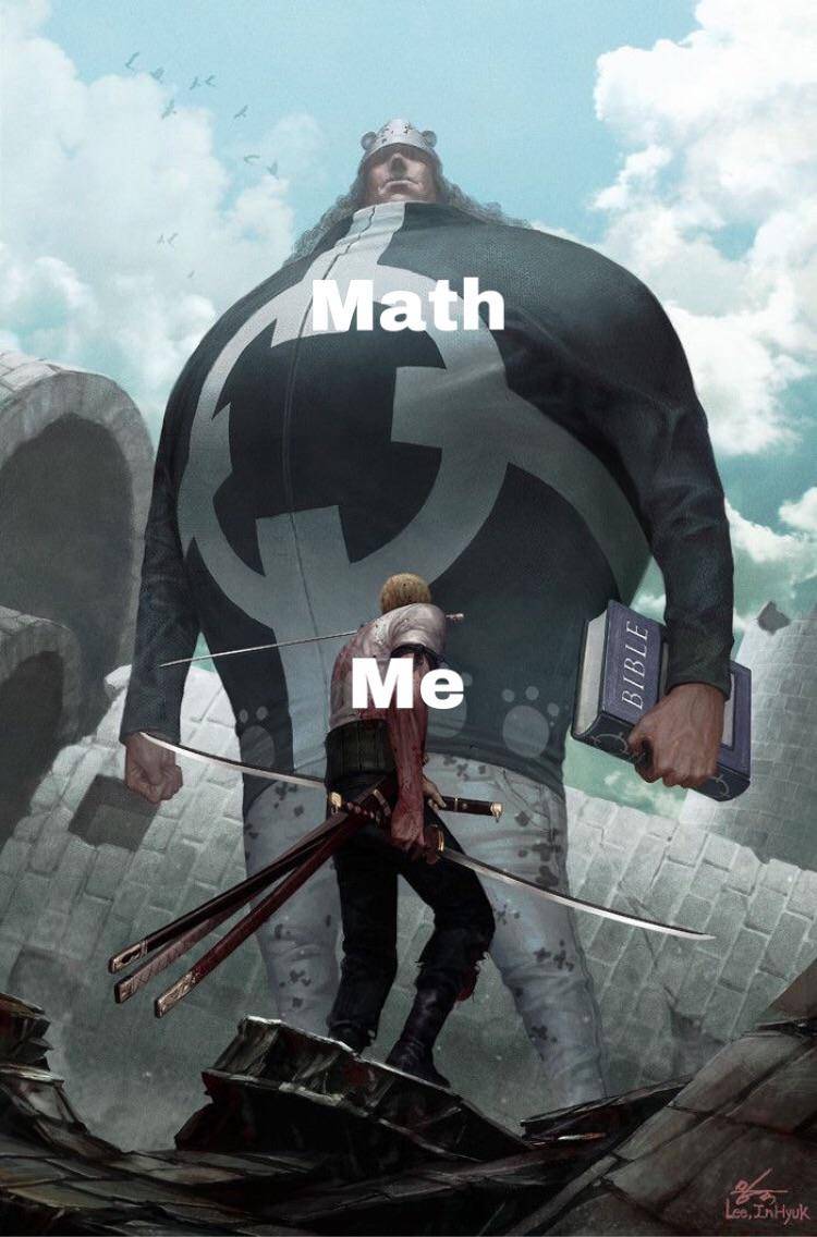 I suck ass at math | Scrolller