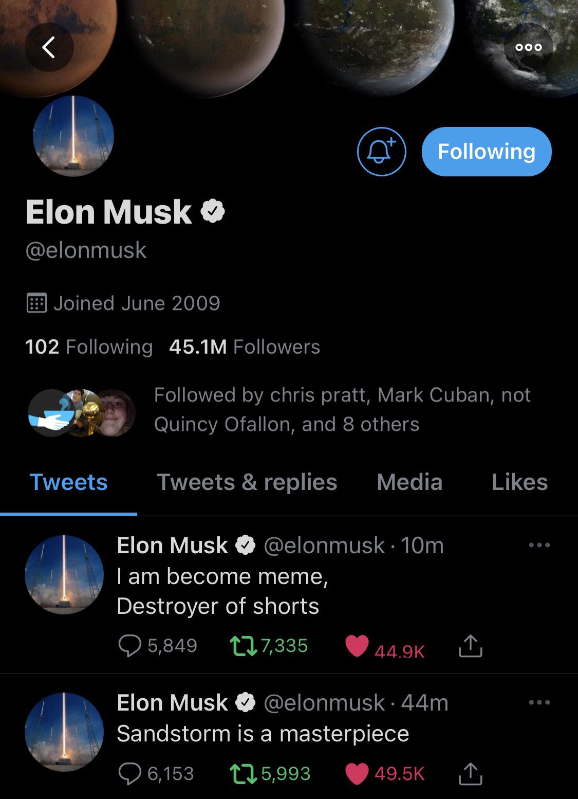 I think Elon wants to be a meme | Scrolller