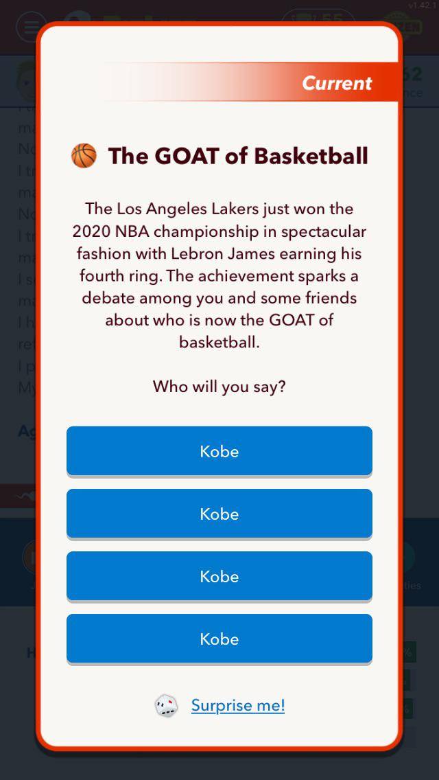 I think I will choose Kobe | Scrolller