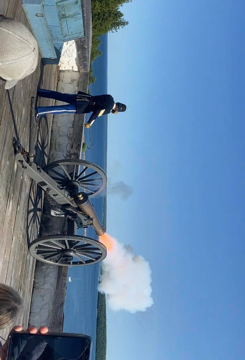 I took a picture exactly as the cannon fired | Scrolller