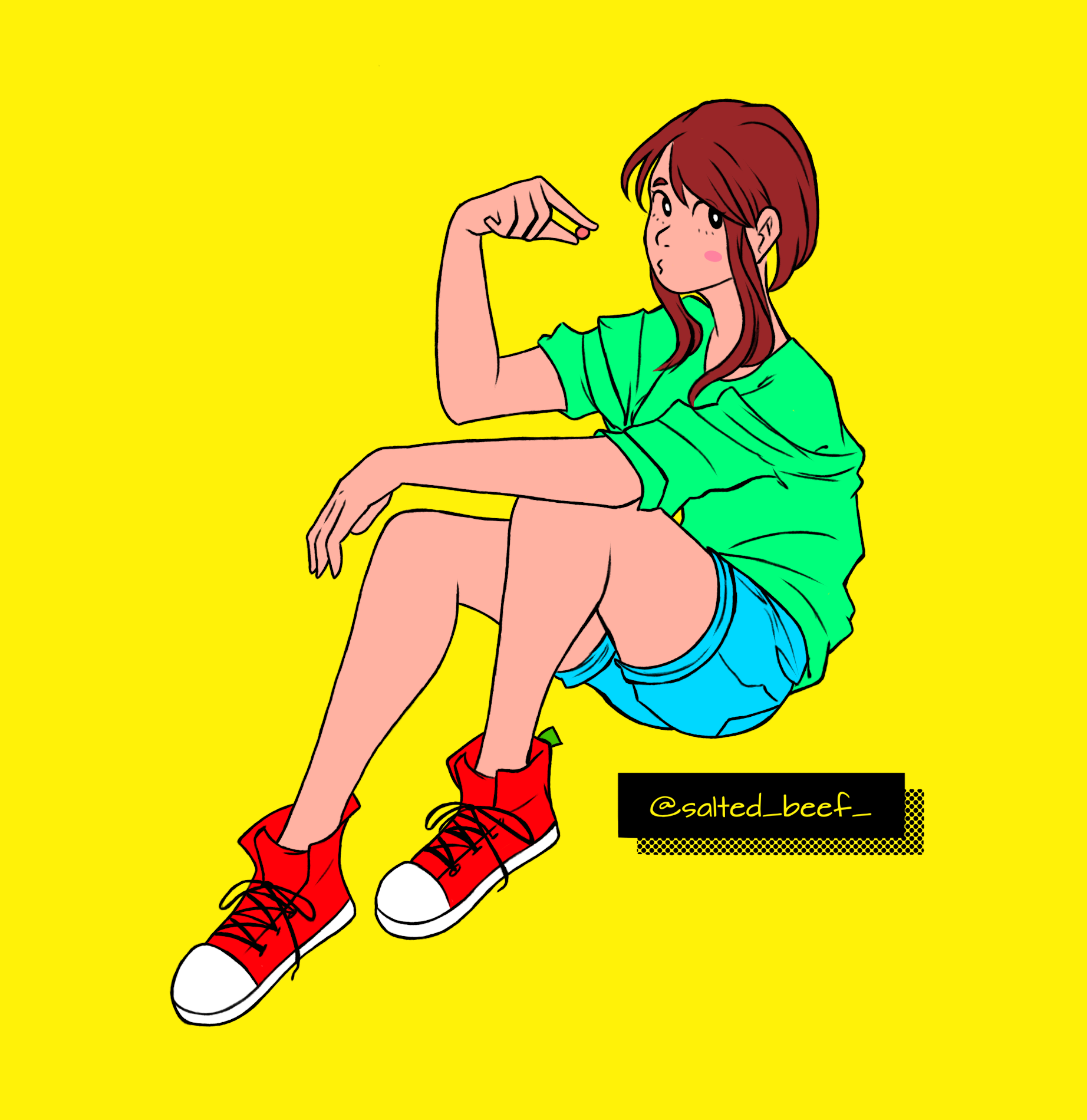 I tried to draw Ochako | Scrolller