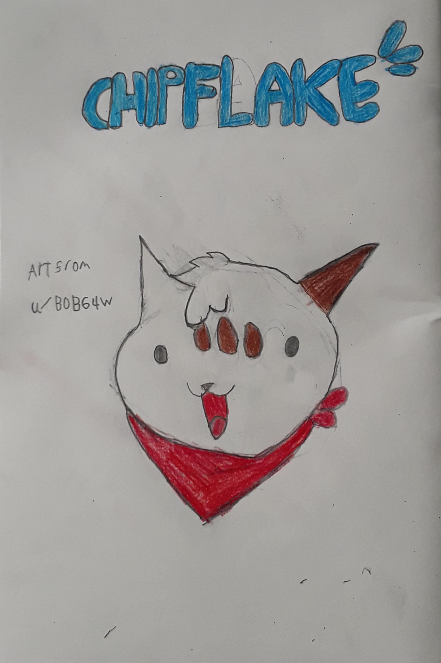 I updated the chipflake art i made awhile ago. | Scrolller