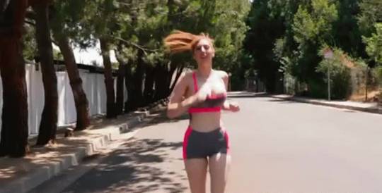 Neon Pink Jogger | Scrolller