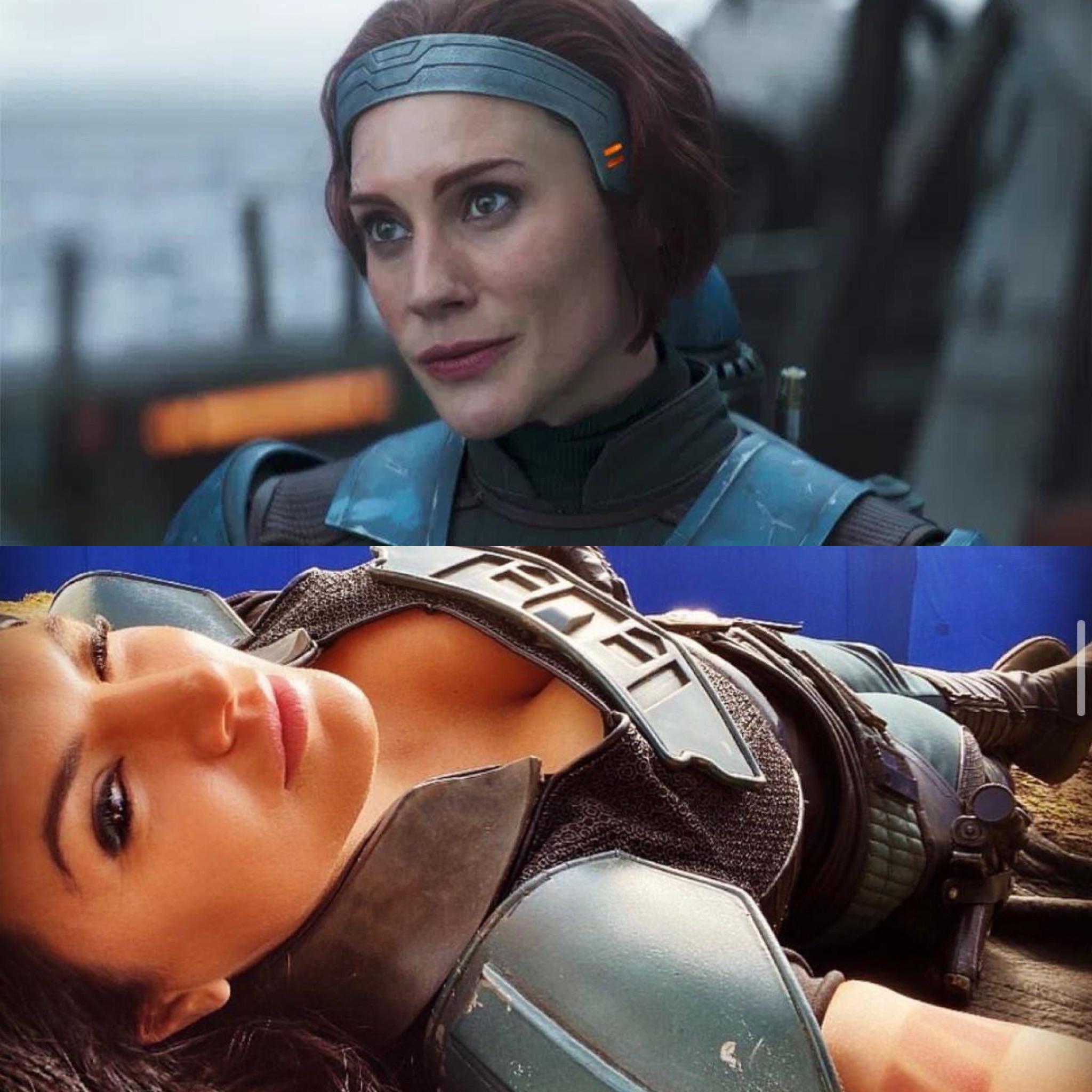 I want to watch Katee Sackhoff and Gina Carano scissor | Scrolller