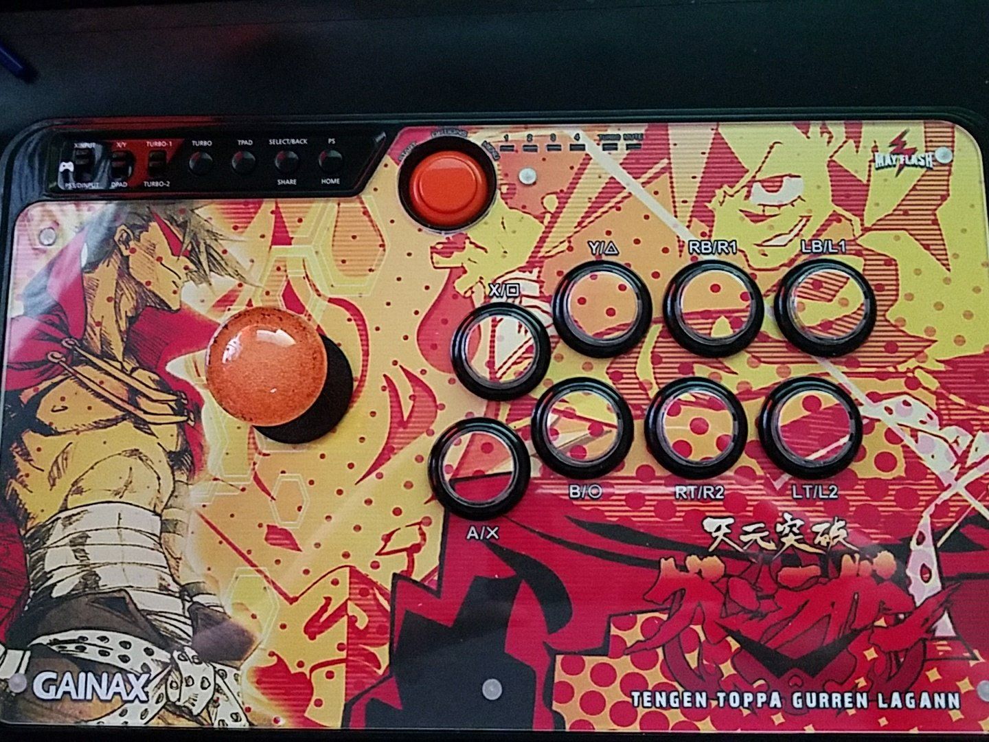 I wanted to share my Kamina fightstick | Scrolller