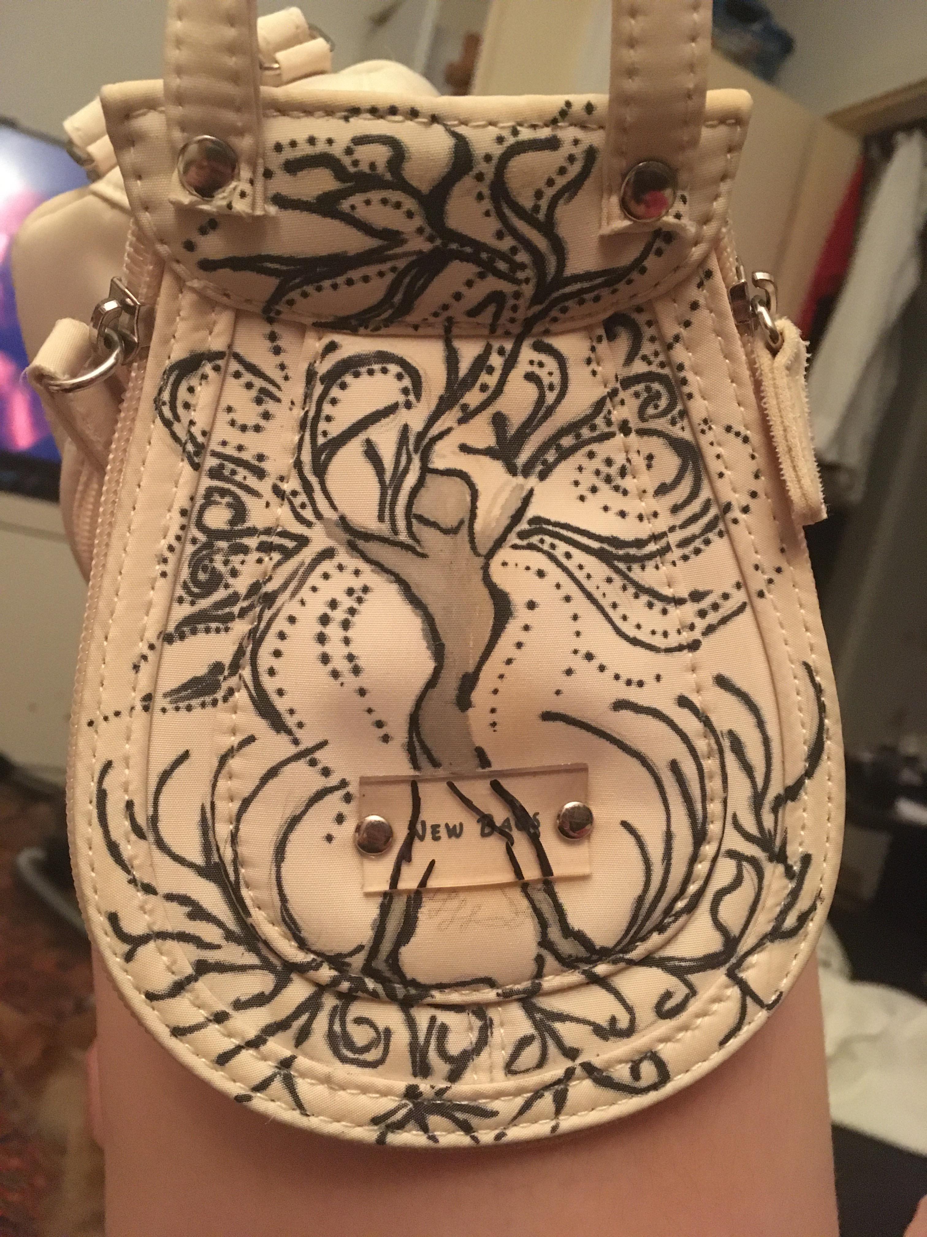 I was bored so I doodled on my backpack | Scrolller