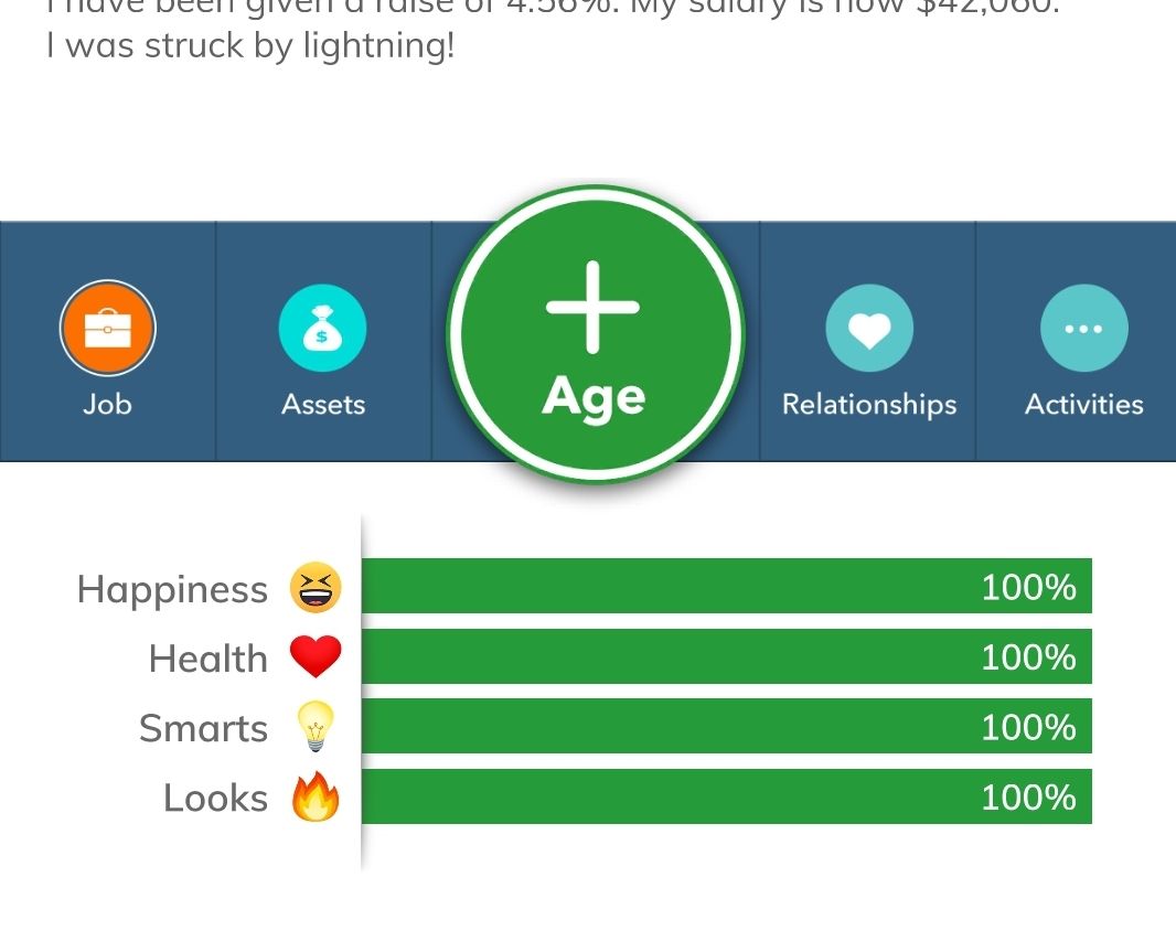 I was struck by lightning and now I have perfect stats? | Scrolller