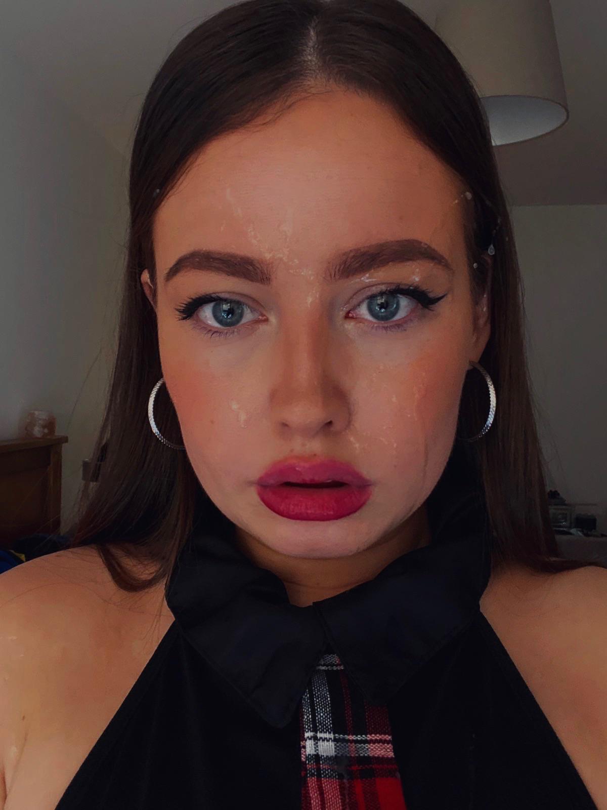 I worked hard for this facial, can you tell? | Scrolller