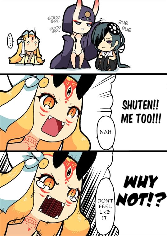 Ibaraki Wants Headpats (Translated) | Scrolller
