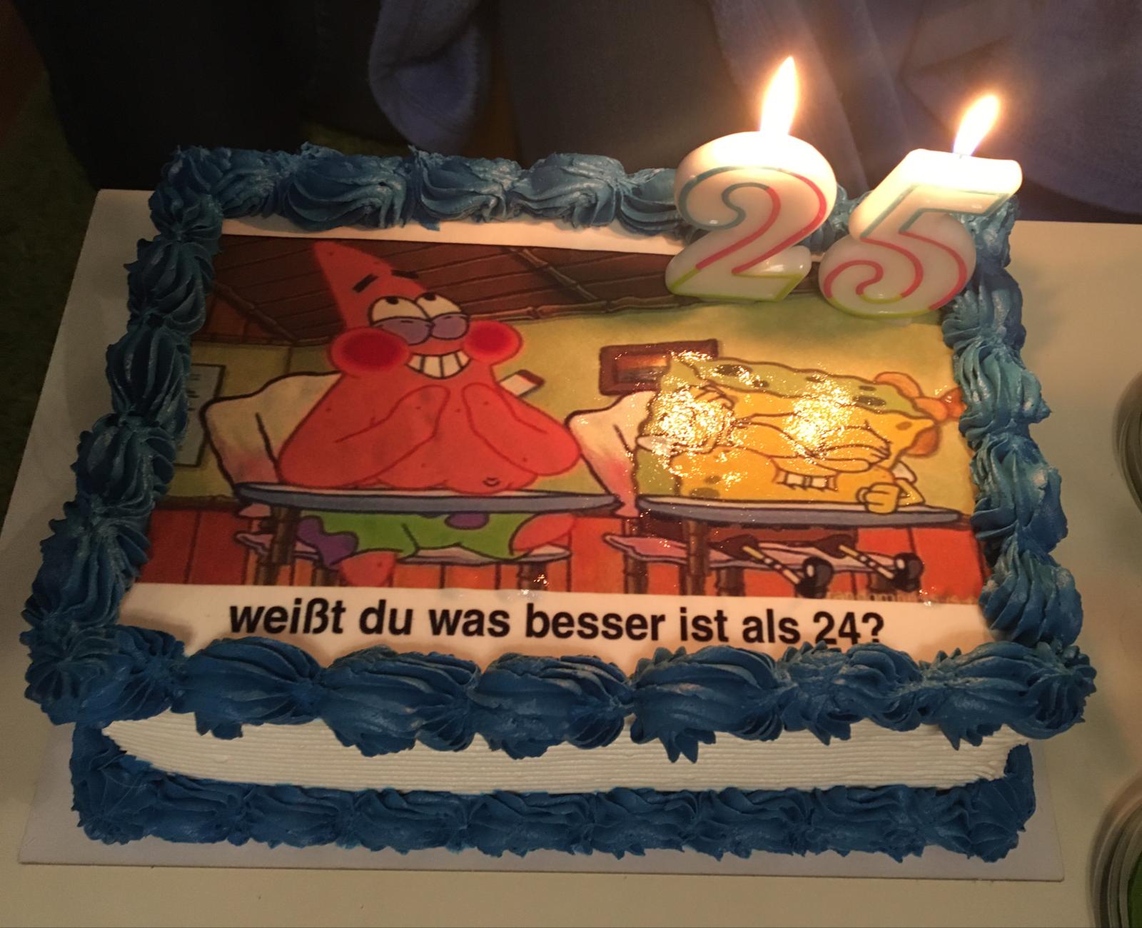 Ich habe gestern in meinen Geburtstag reingefeiert und habe ... Ich habe gestern in meinen Geburtstag reingefeiert und habe ...