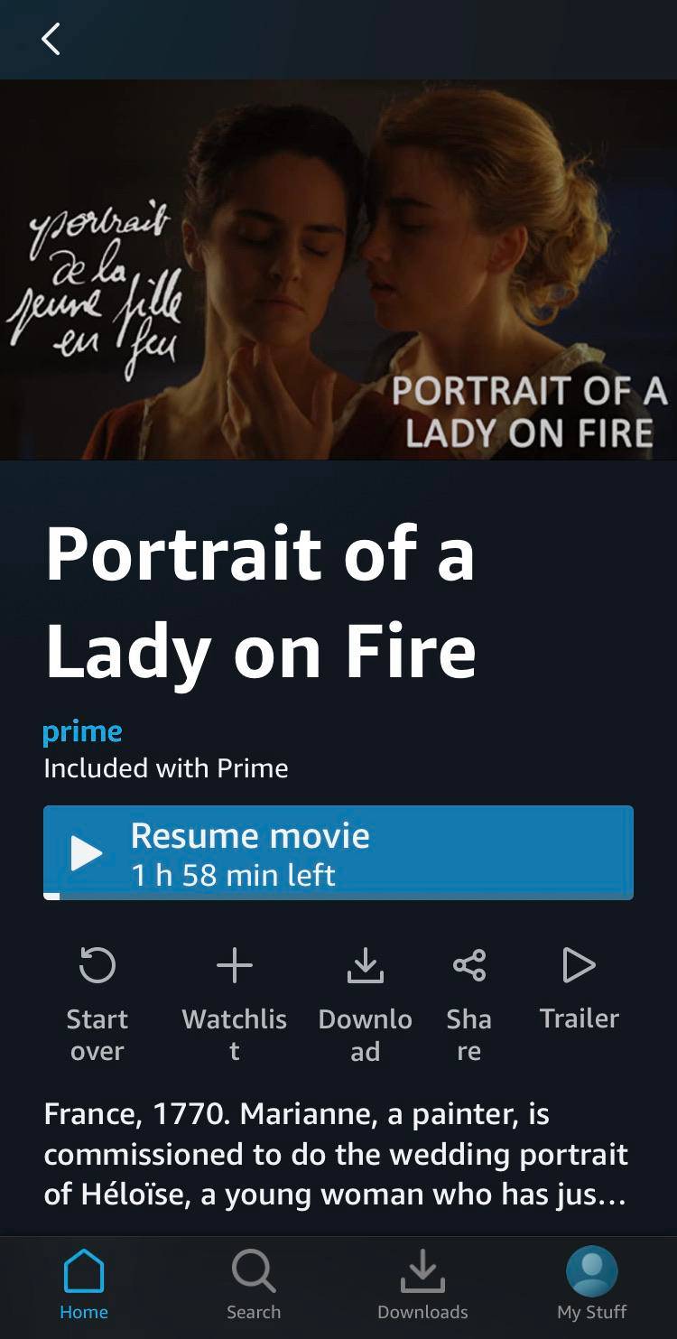 ICYMI ‘Portrait of a Lady on Fire’ is now streaming on Amazon Prime Videos | Scrolller