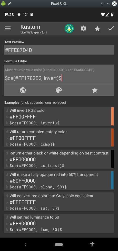 [IDEAS] Color Preview Bars for color codes similar to my mock screenshot | Scrolller