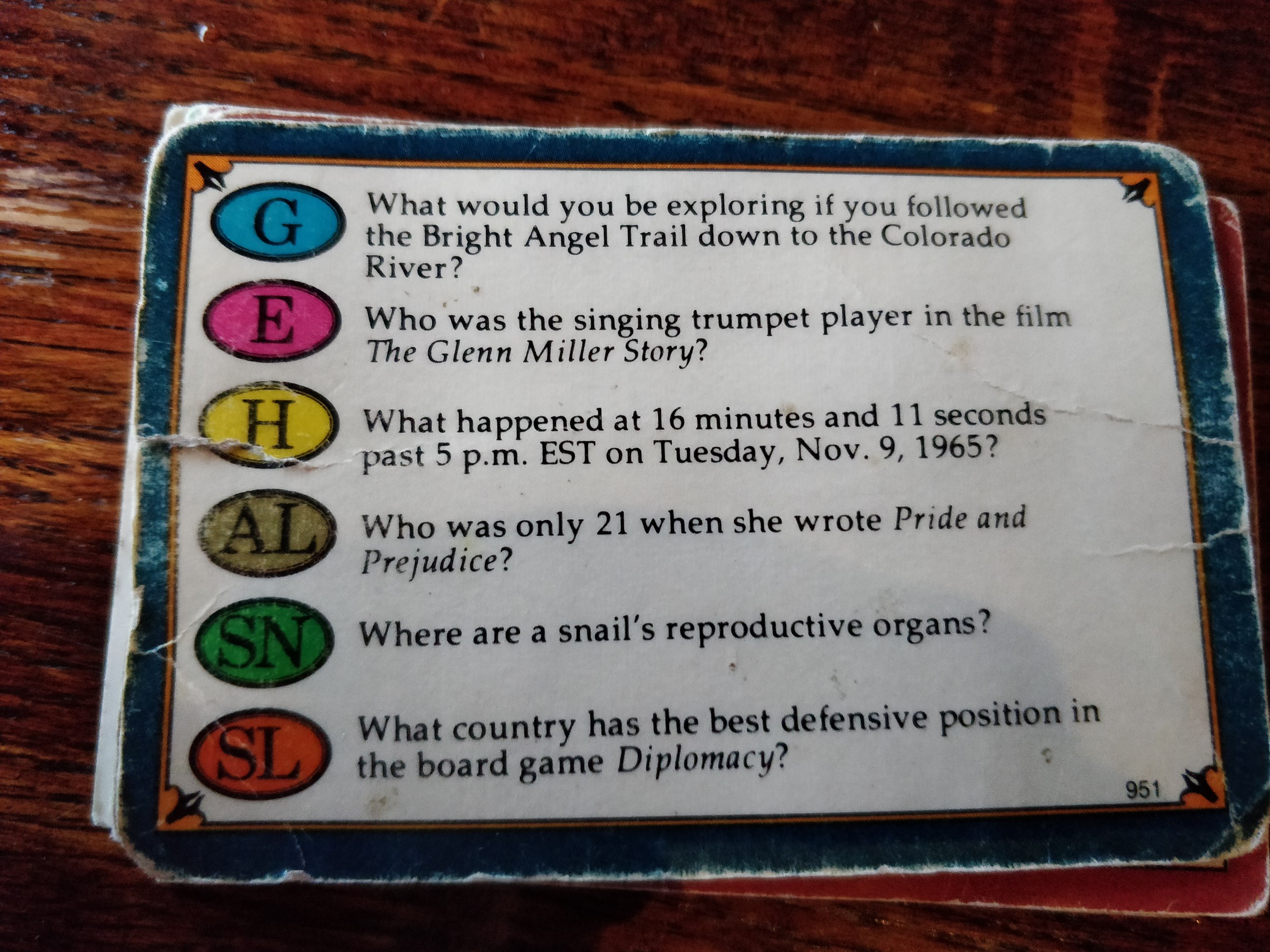If only all trivia pursuit questions were this easy 😁 | Scrolller