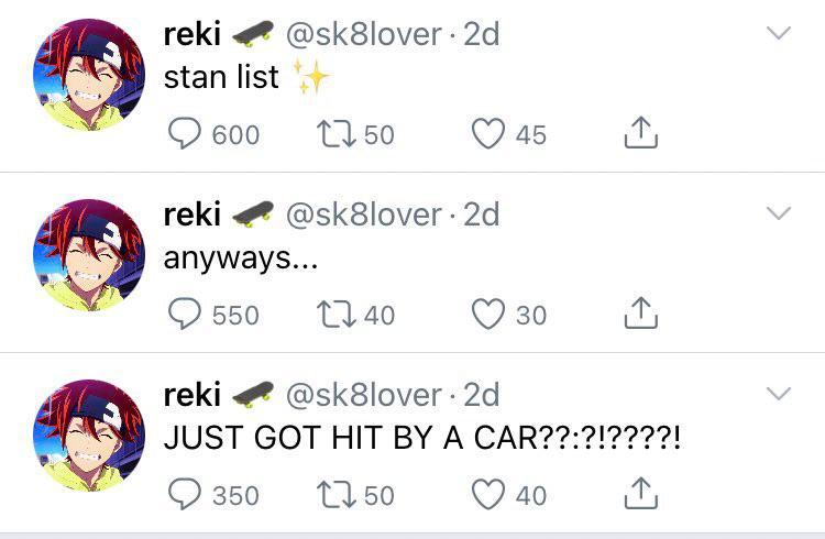 If Reki Had A Twitter Scrolller