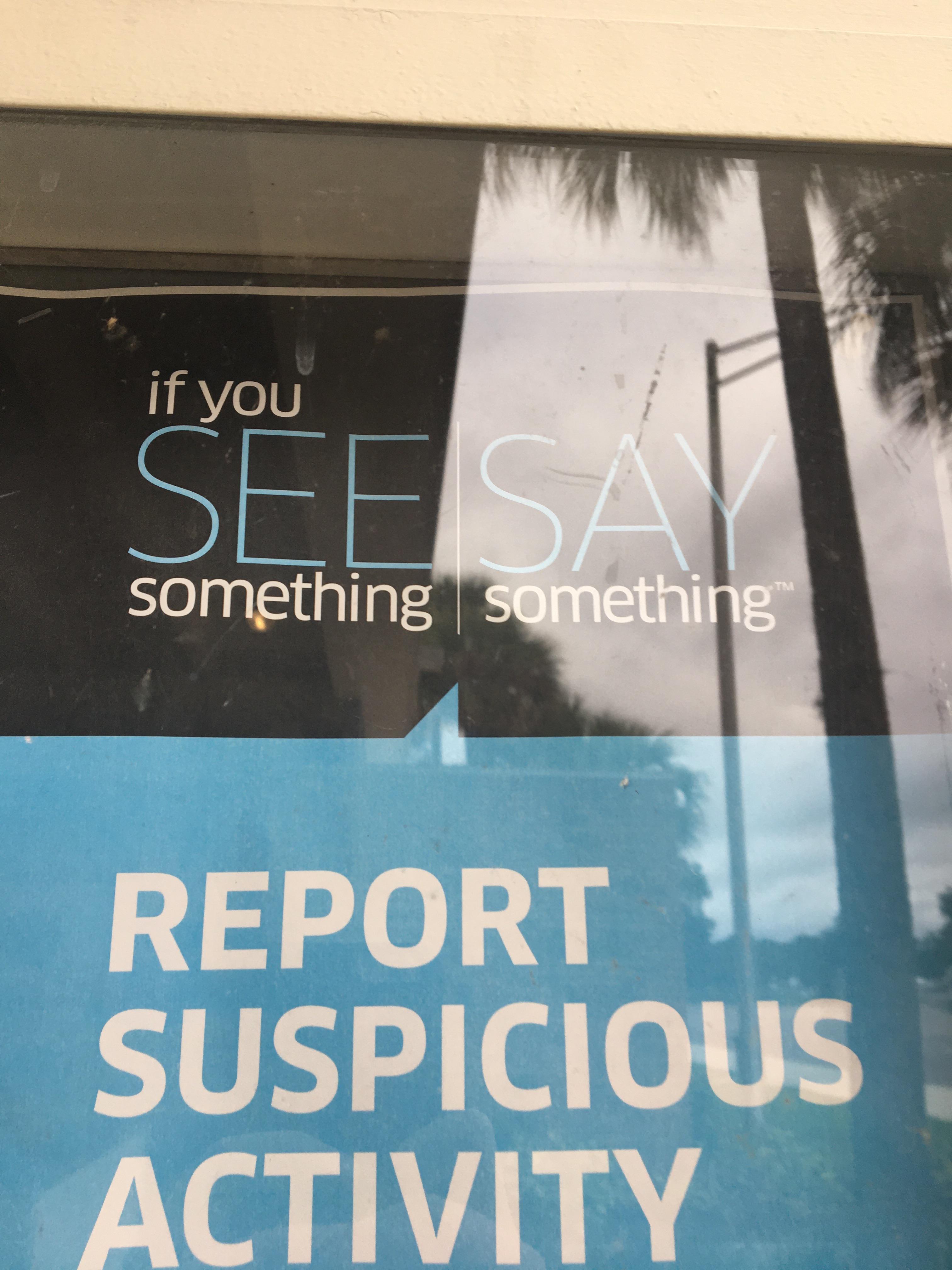 If you see say something something | Scrolller